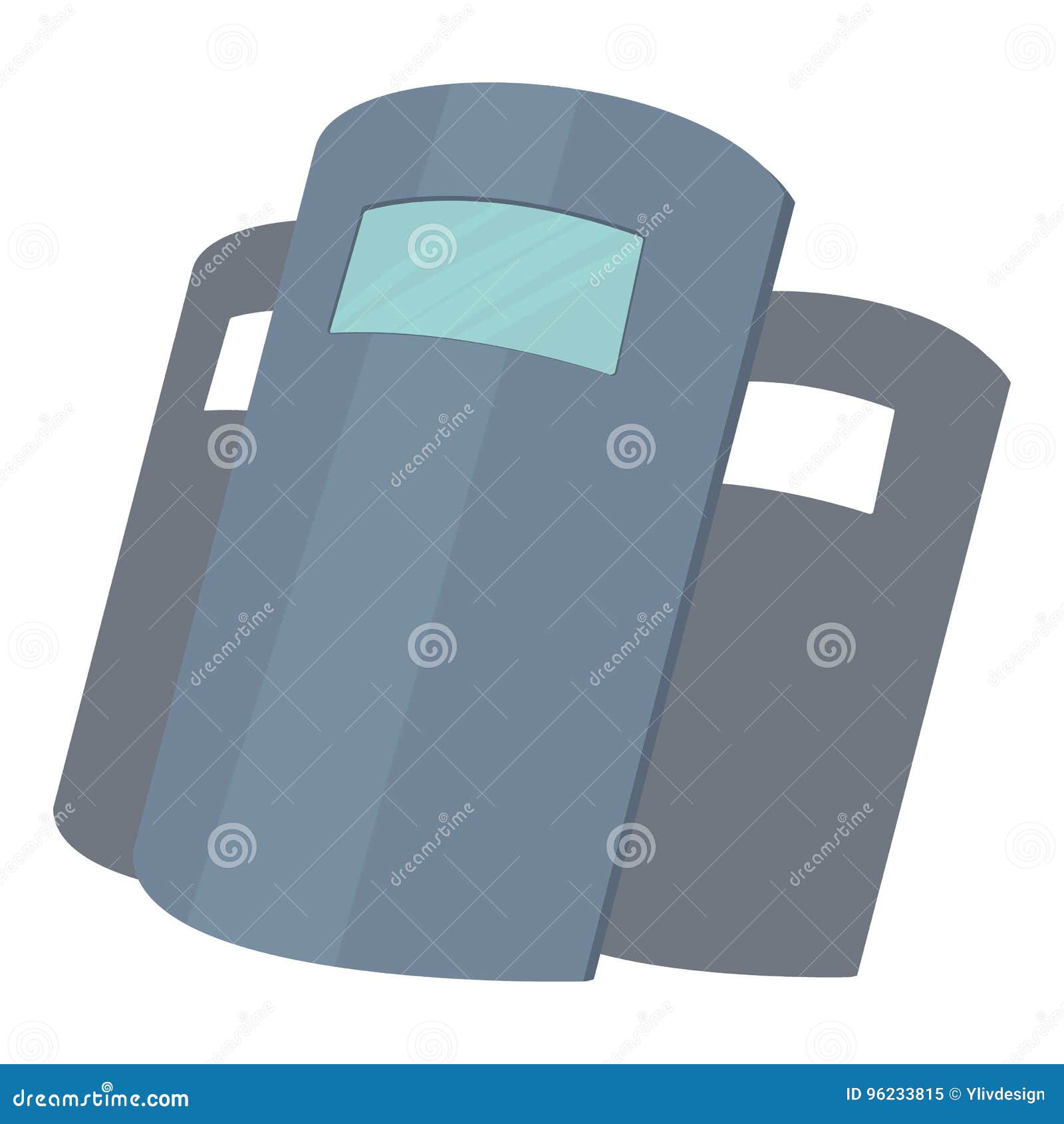 Police Shields Icon, Cartoon Style Stock Vector - Illustration of ...