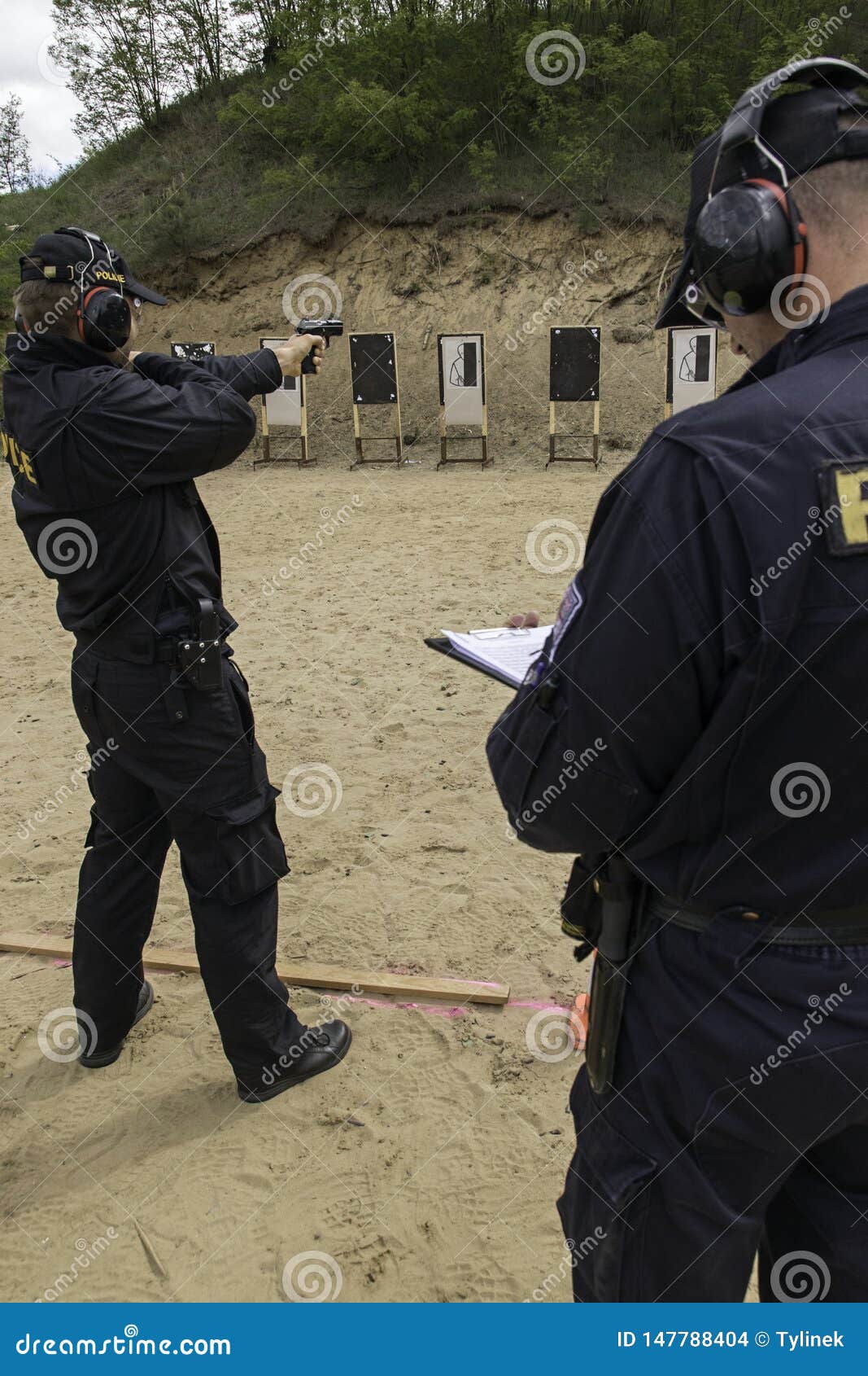Police shooting editorial stock image. Image of police - 147788404