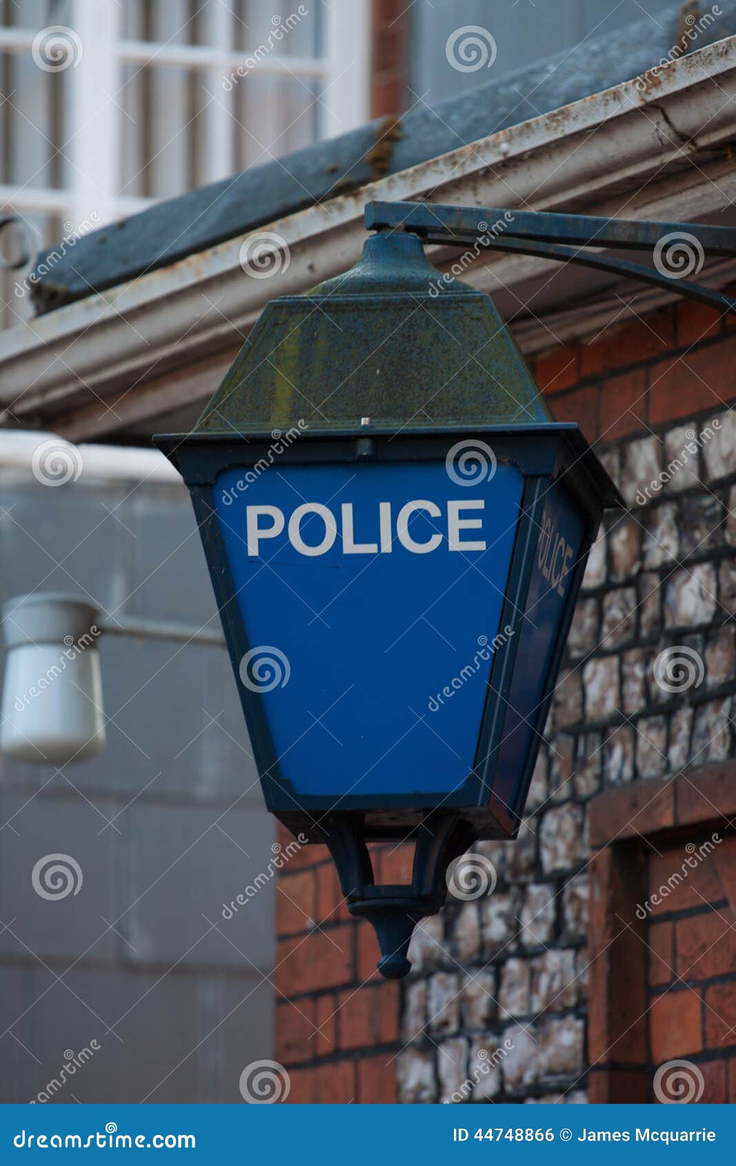 Police sign stock photo. Image of protection, illumination - 44748866