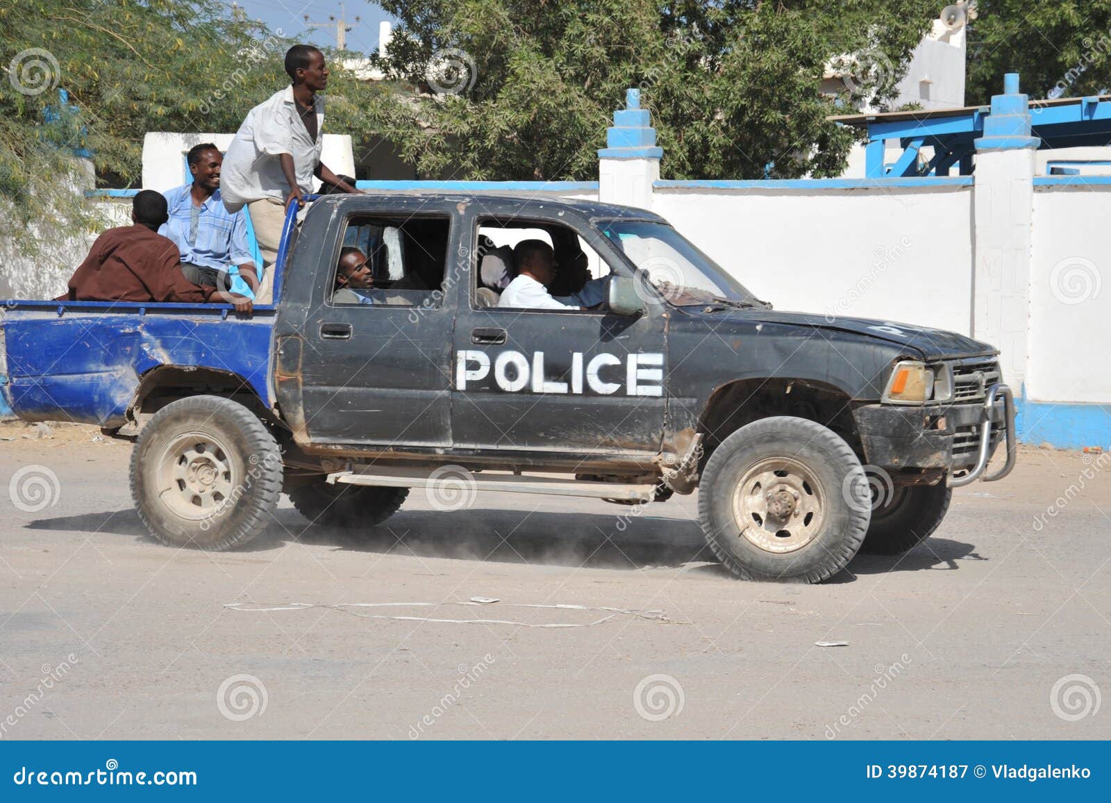 Police Somalia editorial photography. Image of city, berbera - 39874187