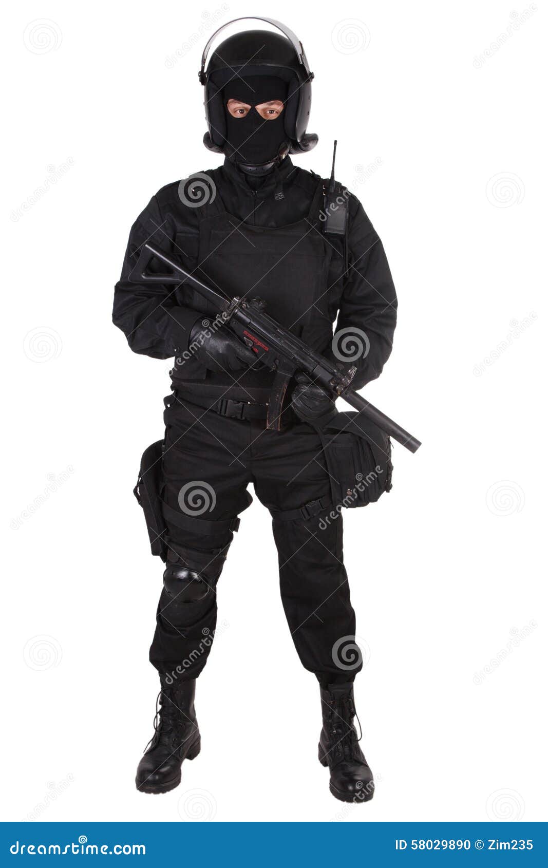 Black Special Ops Uniform