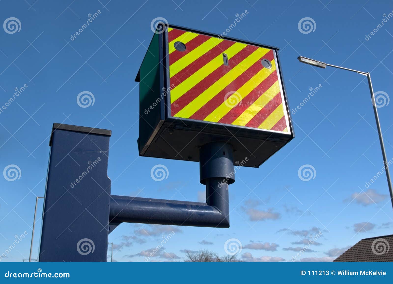 Police Speed Camera stock image. Image of camera, police - 111213