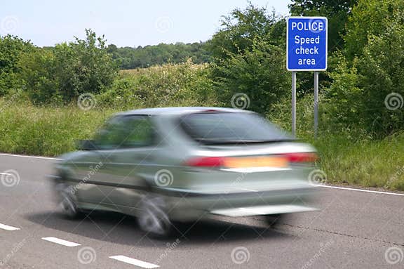 Police Speed Check stock image. Image of journey, limit - 2628623