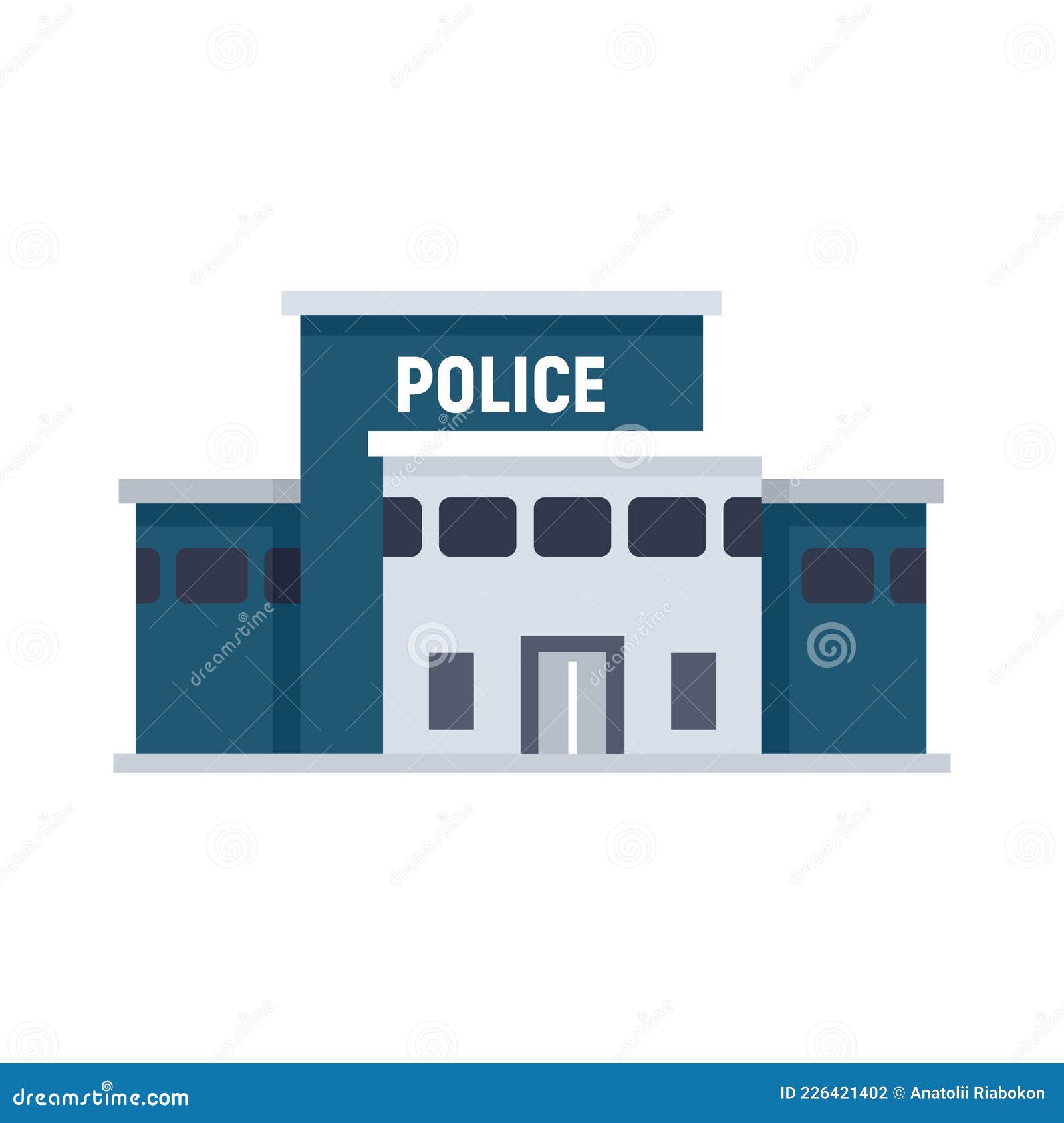 Police Station Building Drawing