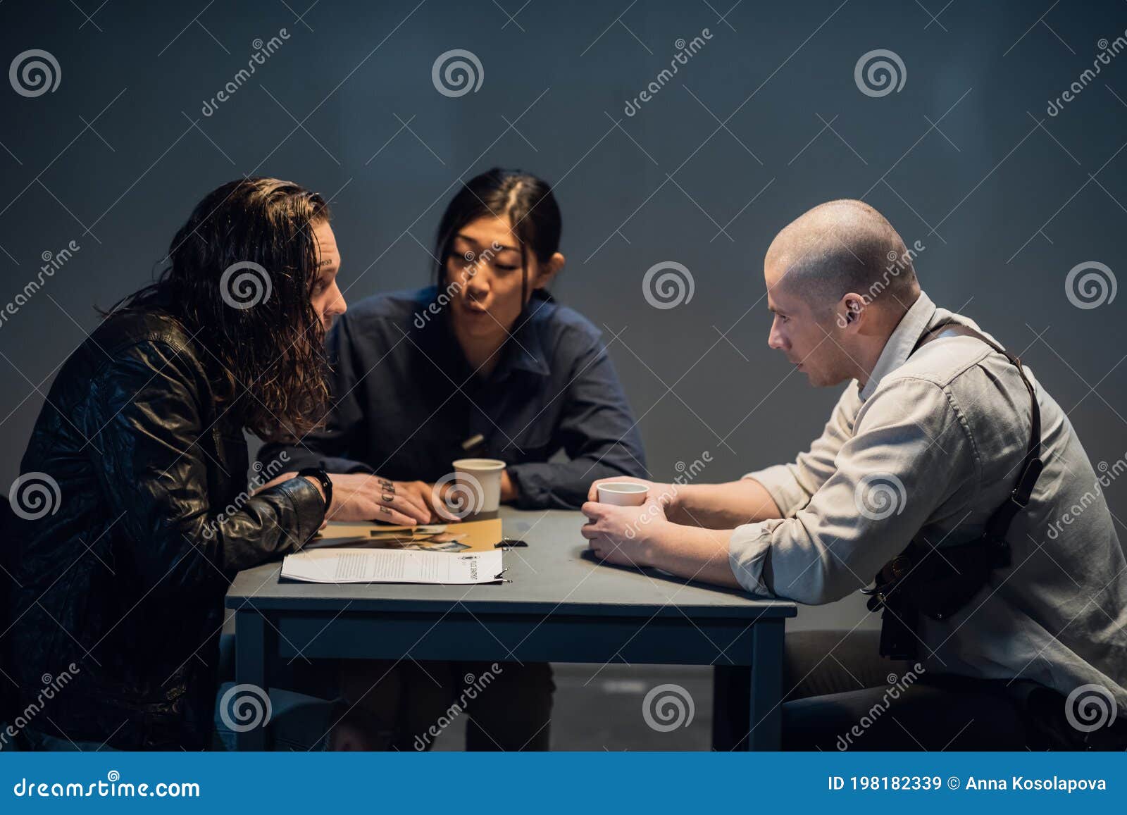 Captured Police Woman Royalty-Free Stock Photography | CartoonDealer ...