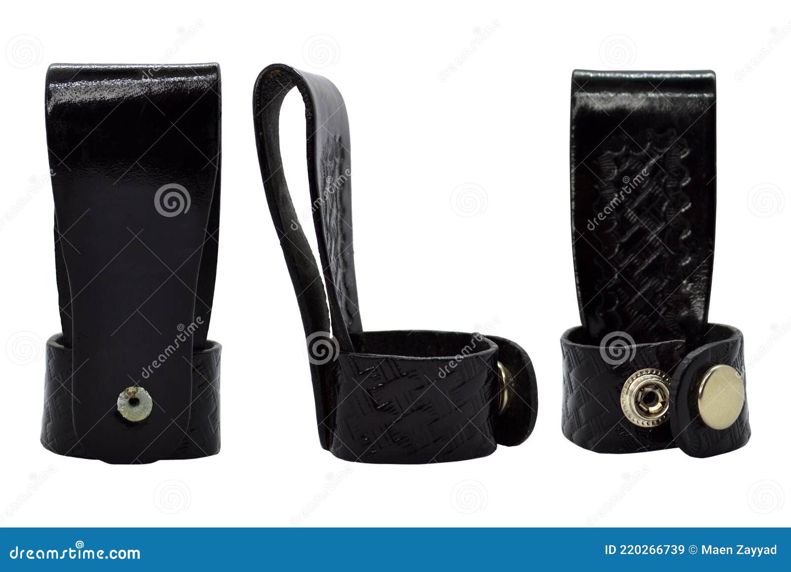 Police stick holder stock image. Image of rounded, back - 220266739