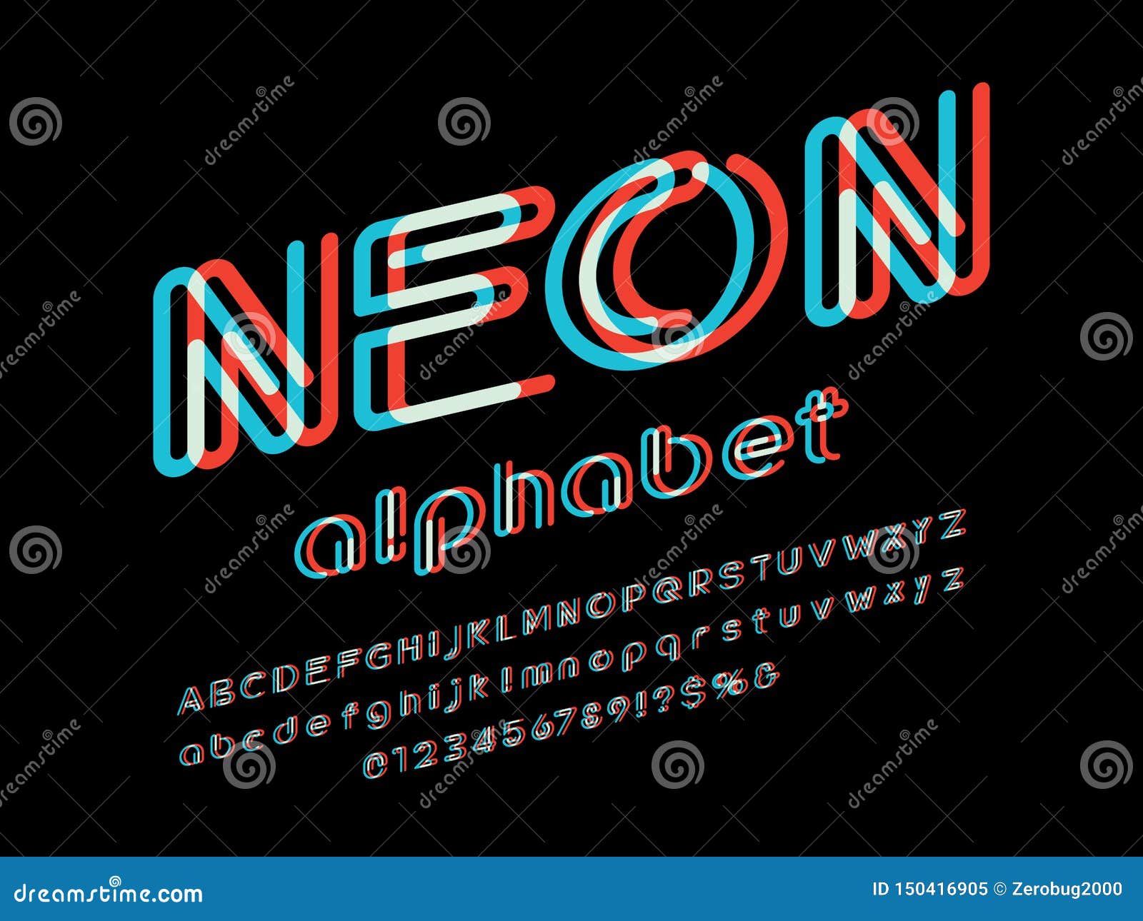 Police stylis?e illustration de vecteur. Illustration du lettre - 150416905