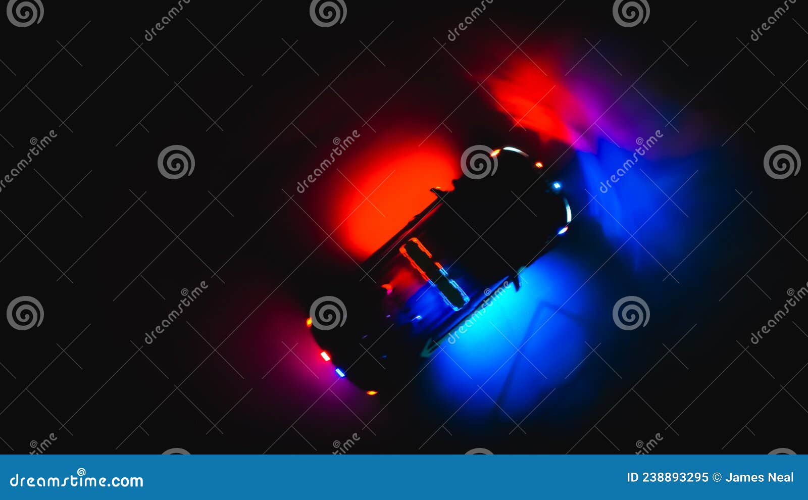 Police Suv from Above at Night Stock Image - Image of legal, flashing ...