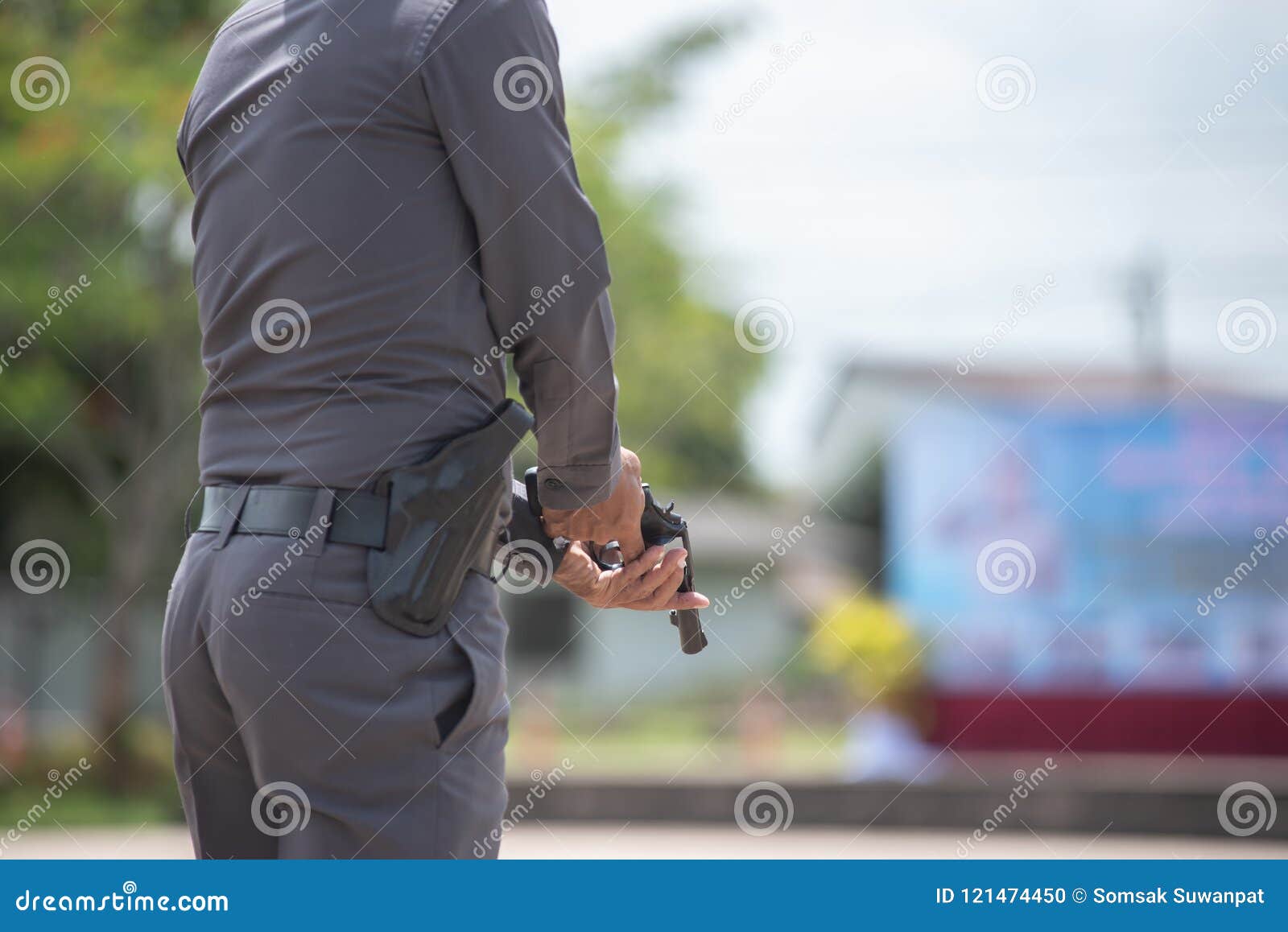 Police Tactical Firearms Training Stock Photo - Image of pistol ...