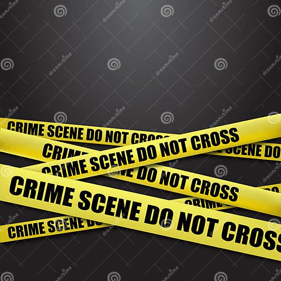 Police tape stock vector. Illustration of symbol, urban - 27348904