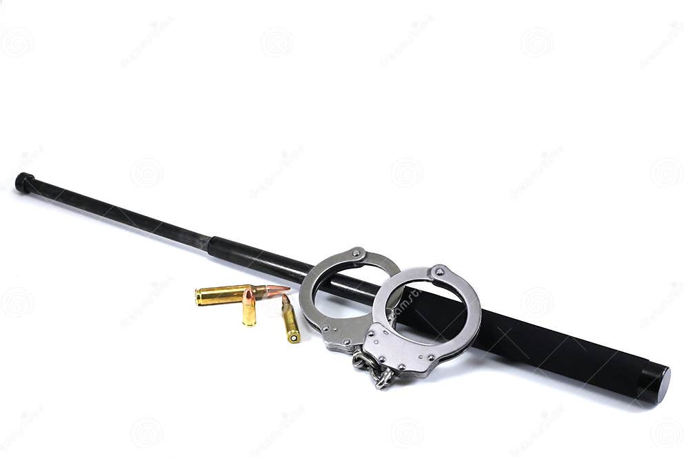Police tools stock photo. Image of police, handcuffs - 88537170