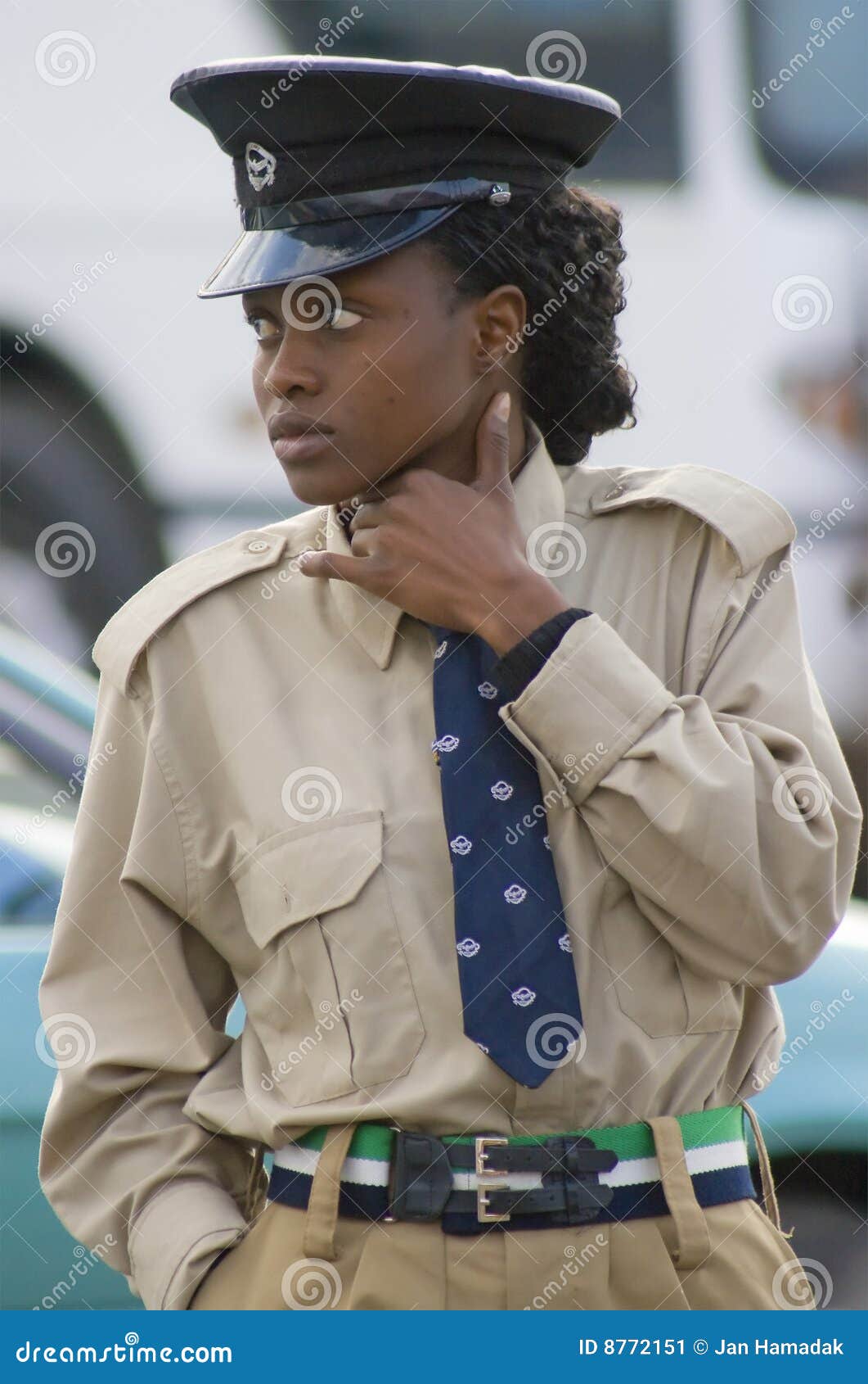 Police woman editorial photo. Image of patrol, zambia - 8772151