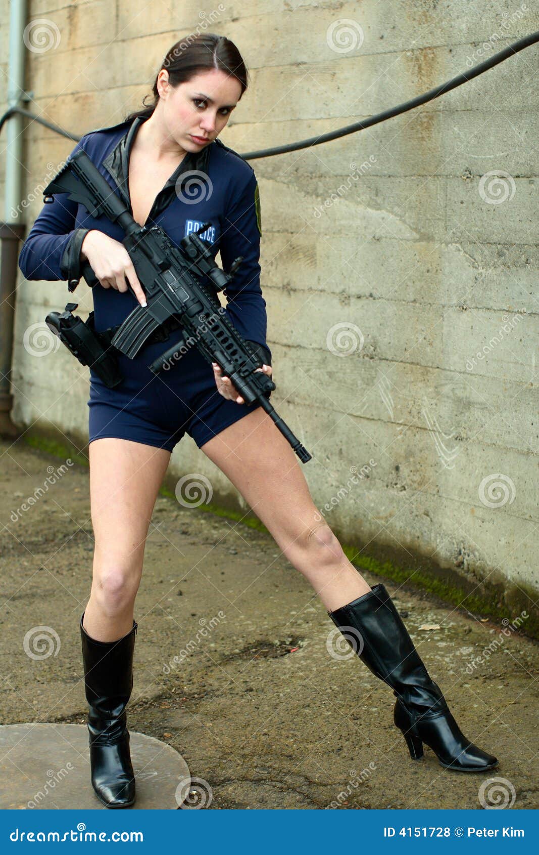 Police Woman Writing Fine Receipt To Driver On Road, Traffic Offence ...