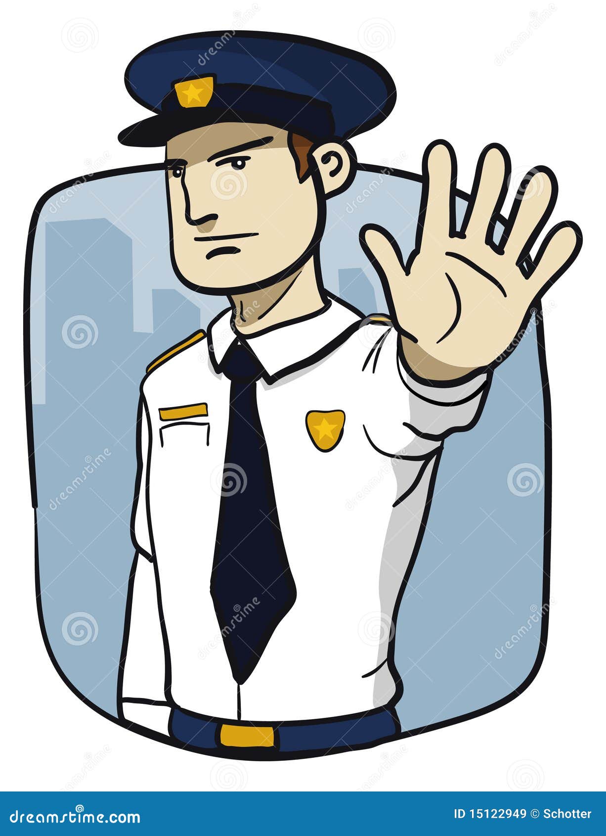 Policeman Royalty-Free Stock Photo | CartoonDealer.com #15122949