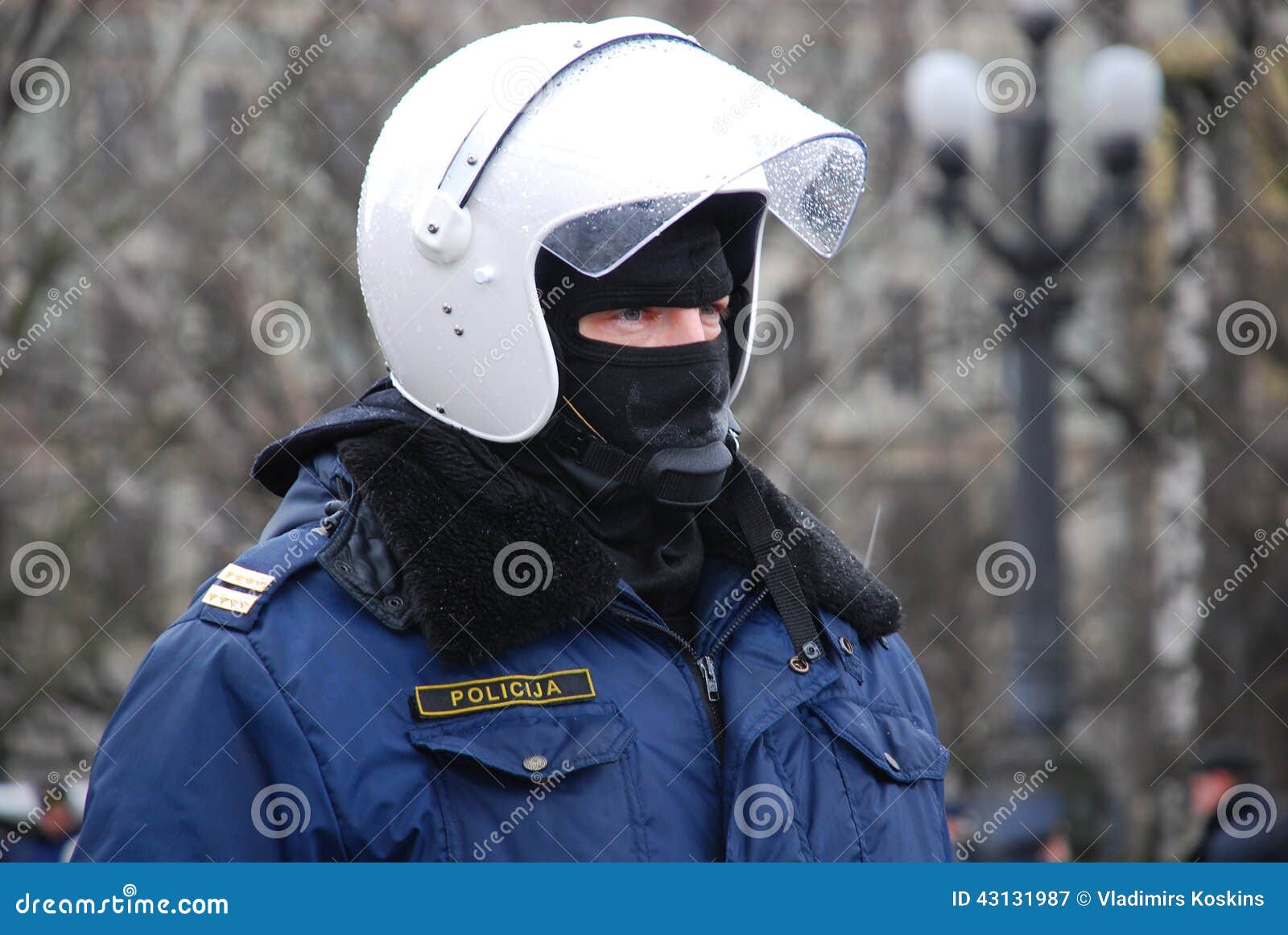 Policeman in the Protective Form Editorial Photography - Image of order ...