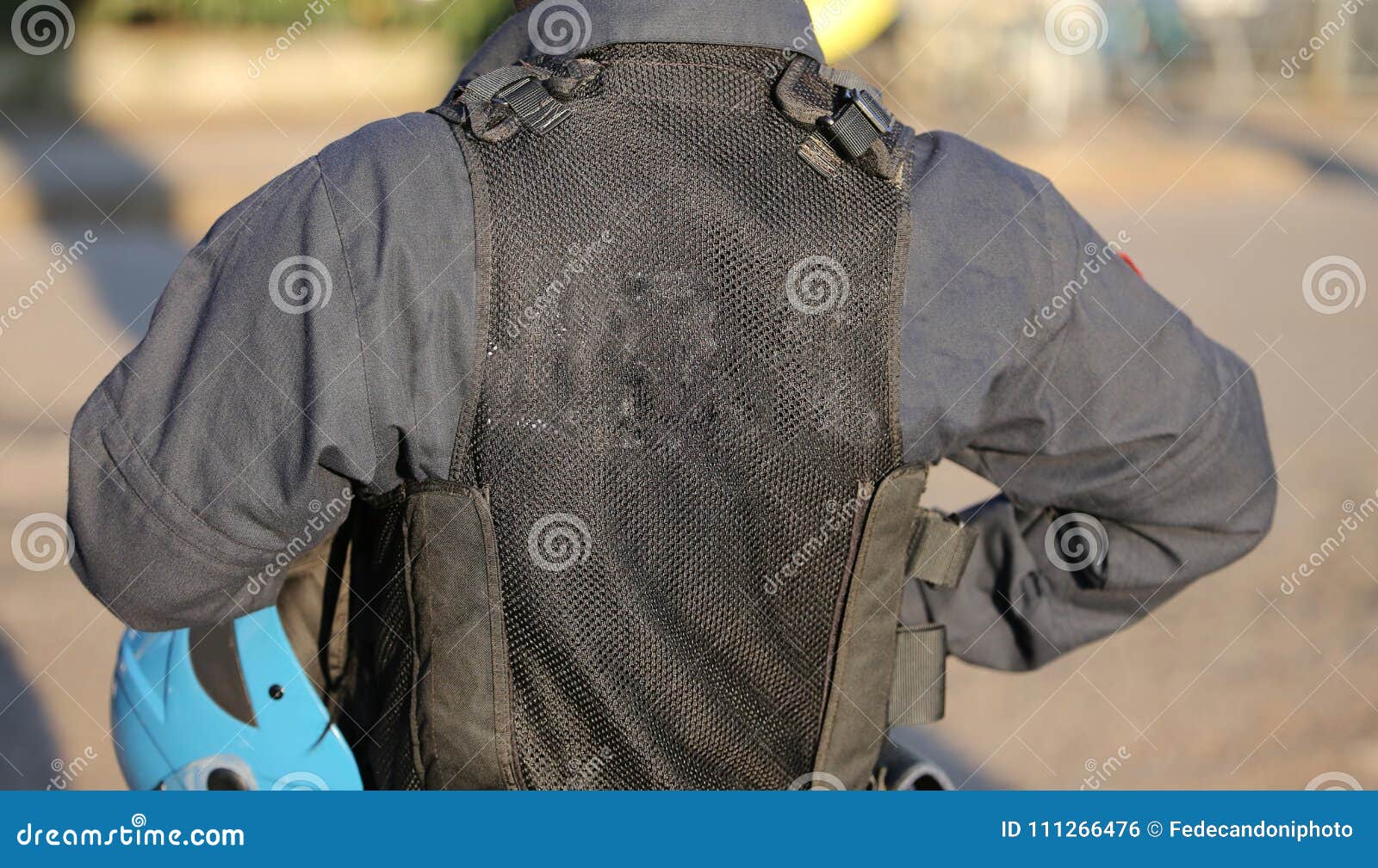 Policeman in Riot Gear with a Helmet Stock Photo - Image of crime ...