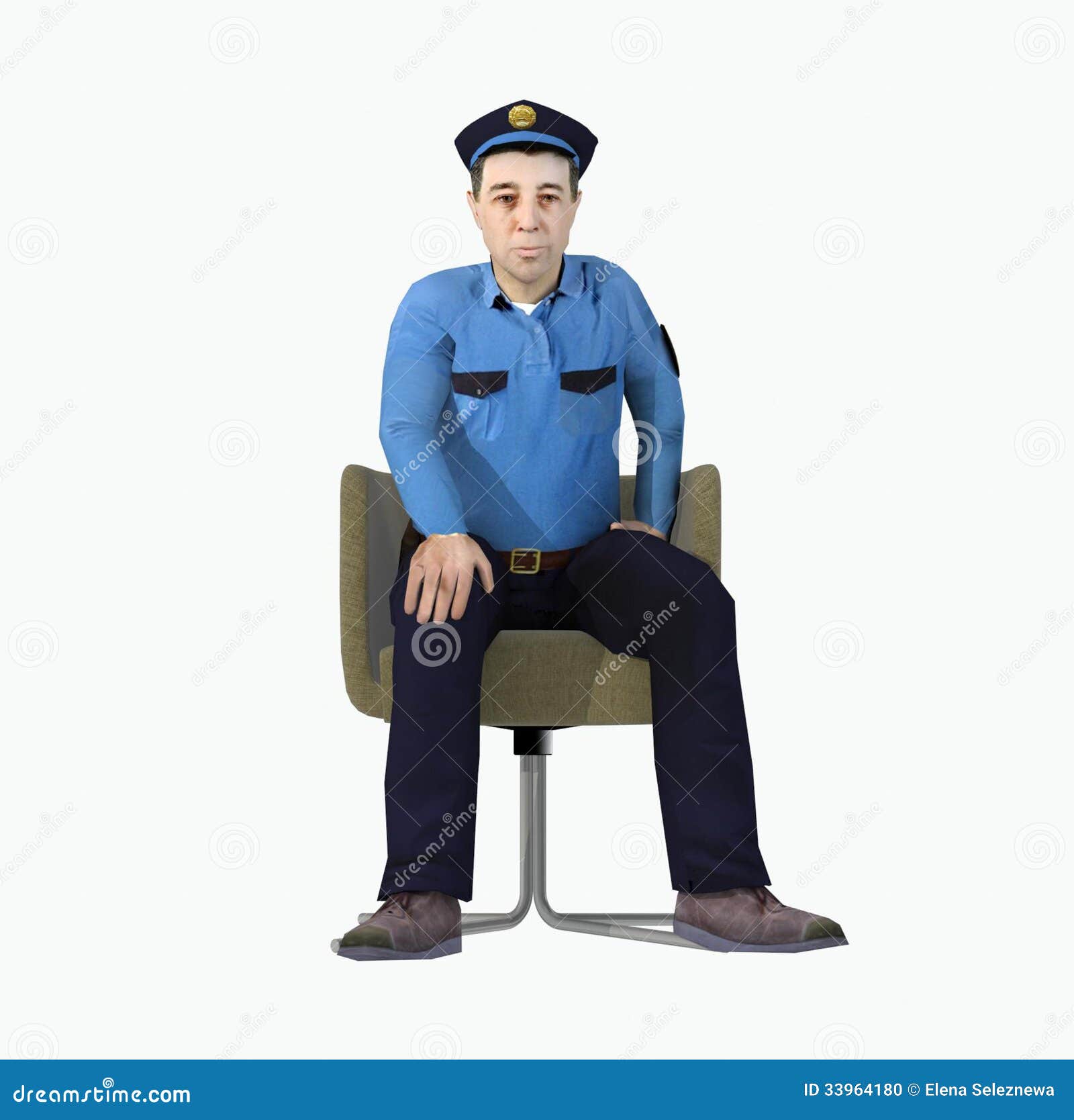 Policeman stock photo. Image of criminal, police, policeman - 33964180