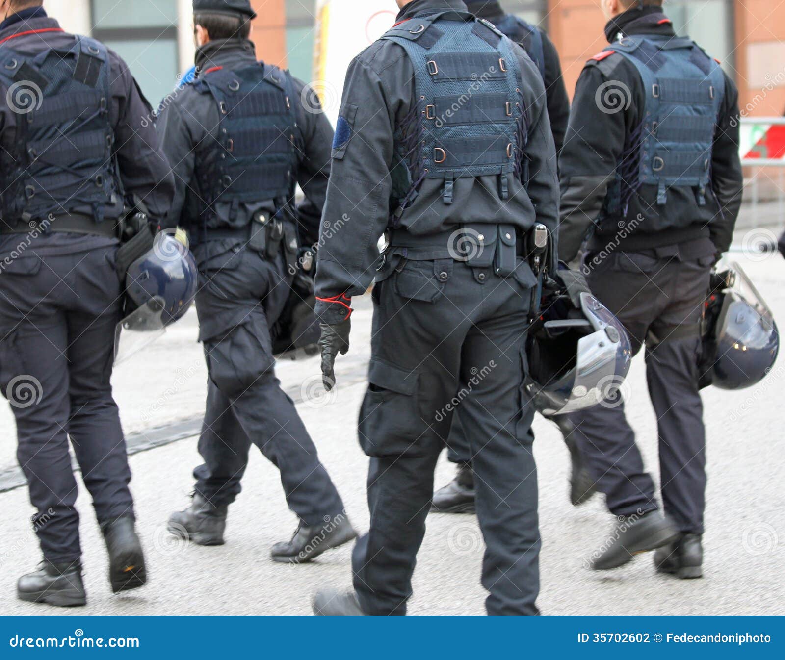 Policemen during the Sporting Event Awaiting the Arrival of the Stock ...