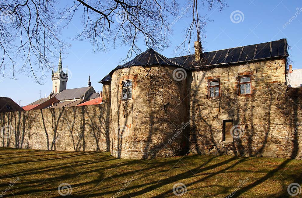 Policka town stock photo. Image of town, bohemia, city - 6918998