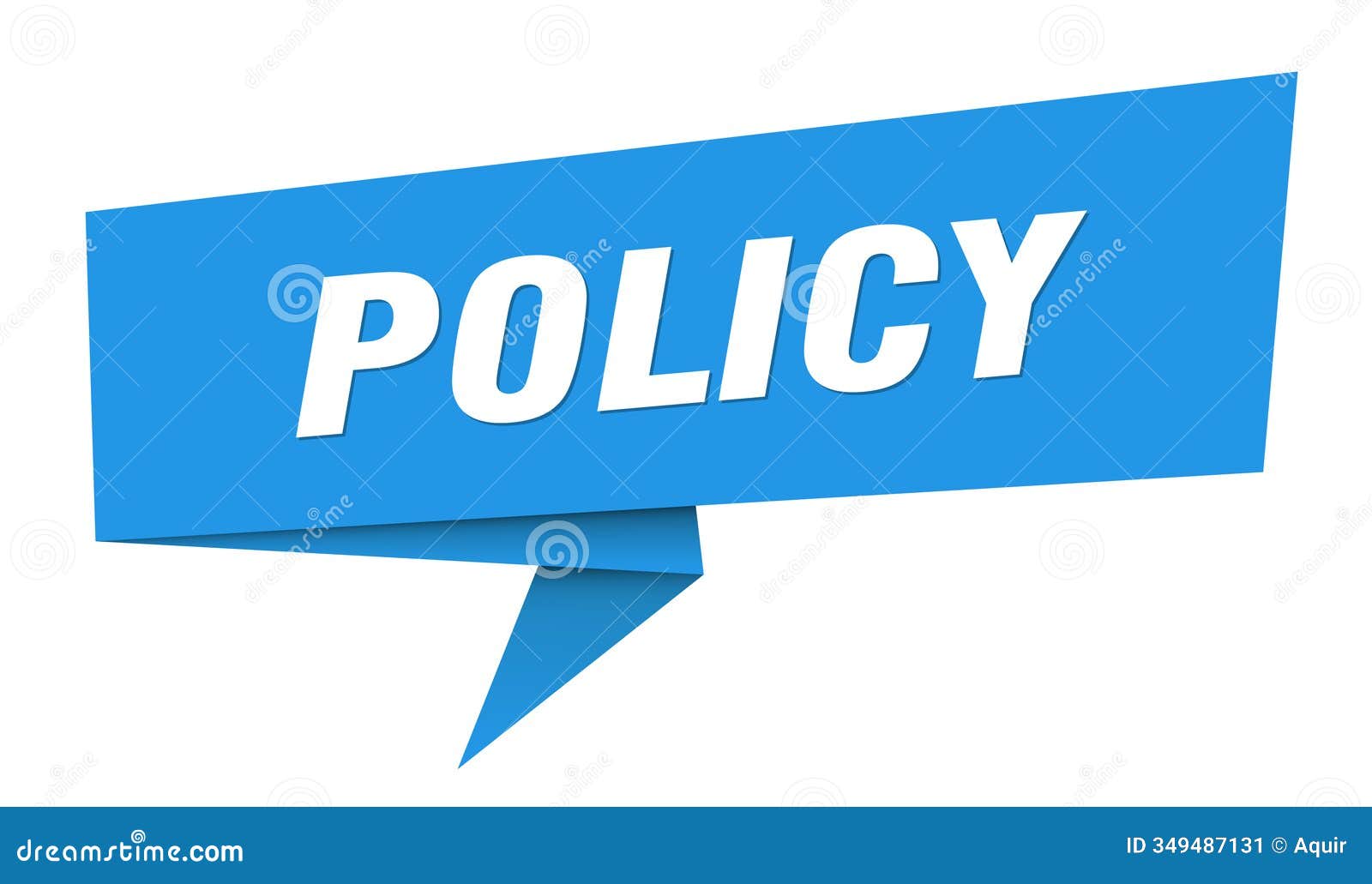 Policy Banner. Policy Speech Bubble, Label, Sticker, Sign Template ...