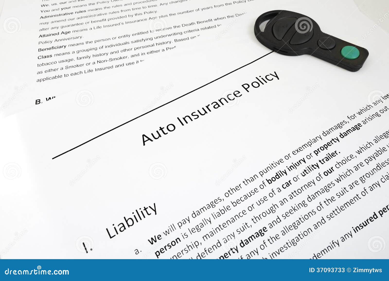 Policy and key stock image. Image of policy, liability - 37093733