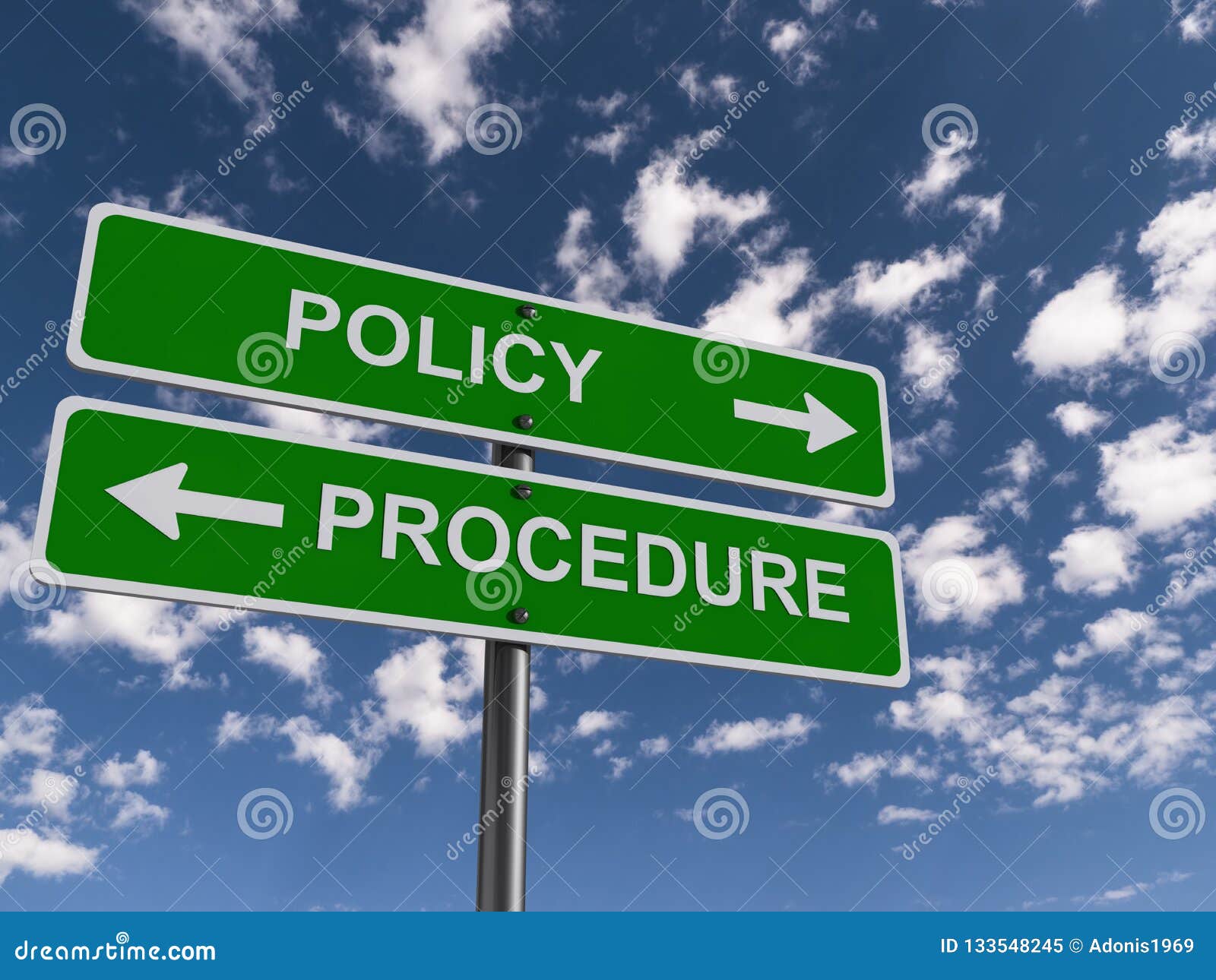 Policy and procedure stock image. Image of graphical - 133548245