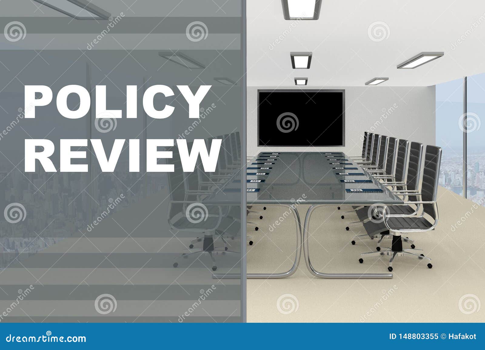 POLICY REVIEW concept stock illustration. Illustration of corporate ...