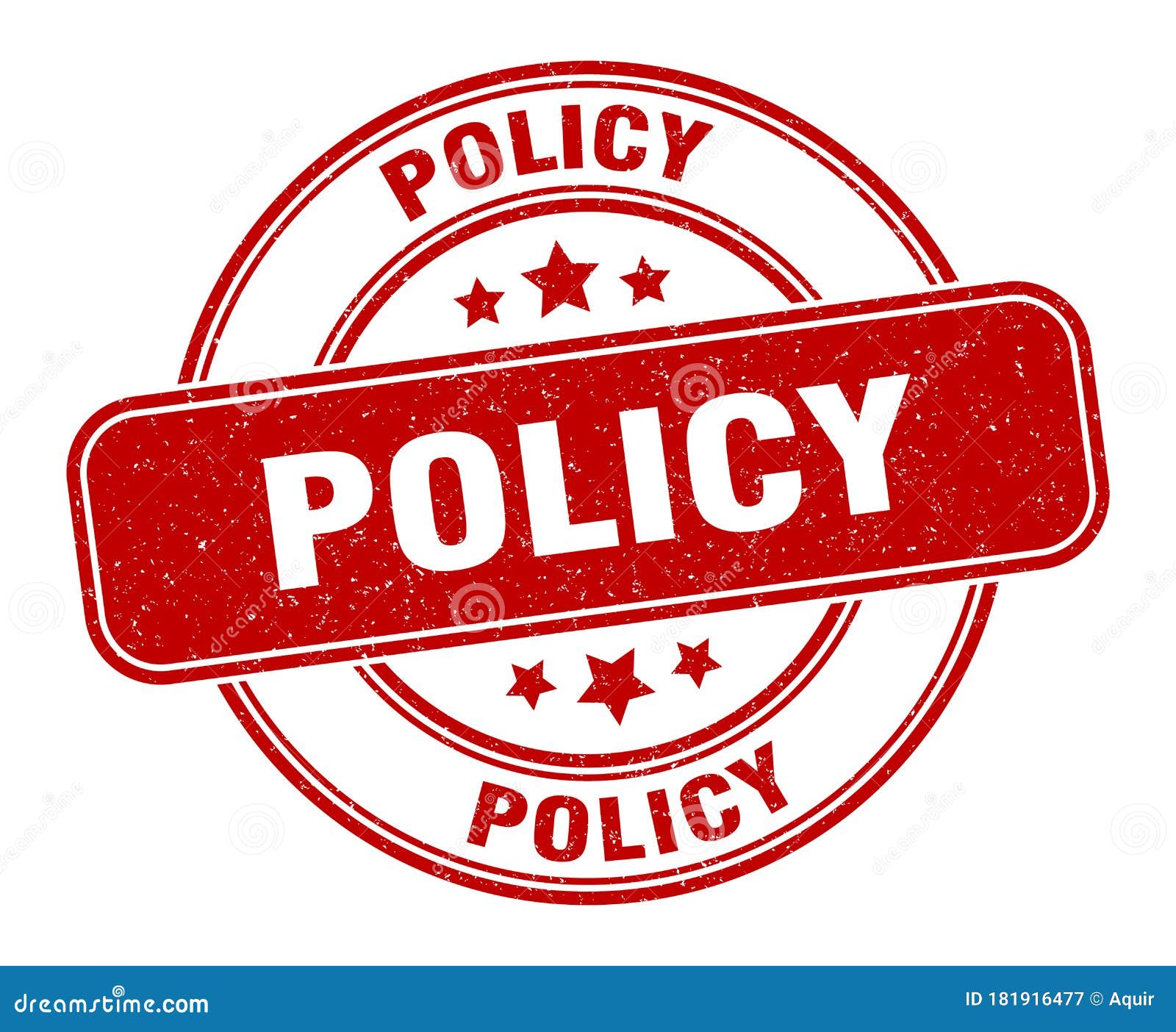 Policy Stamp. Policy Round Grunge Sign Stock Vector - Illustration of ...