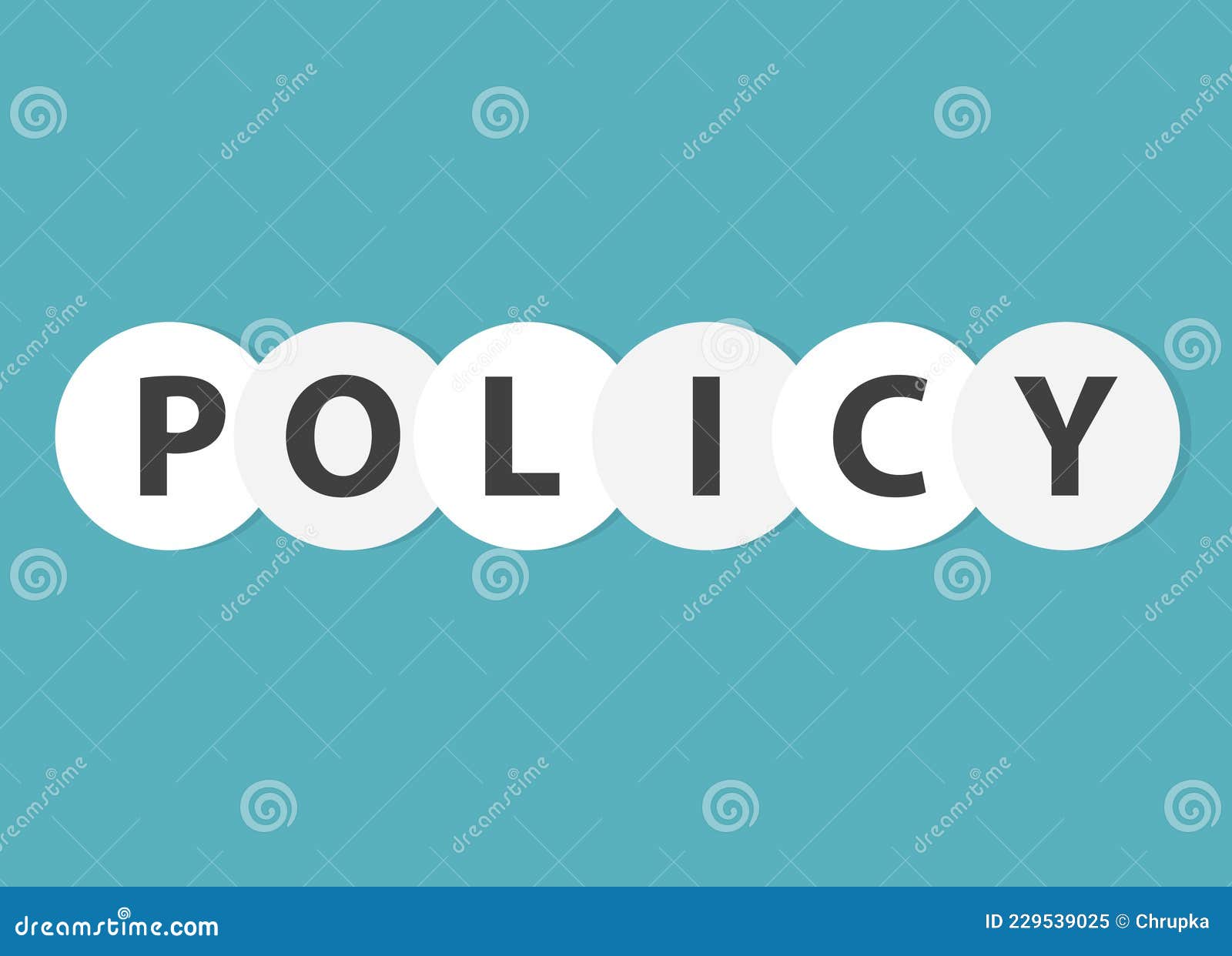 Policy word banner stock vector. Illustration of mission - 229539025