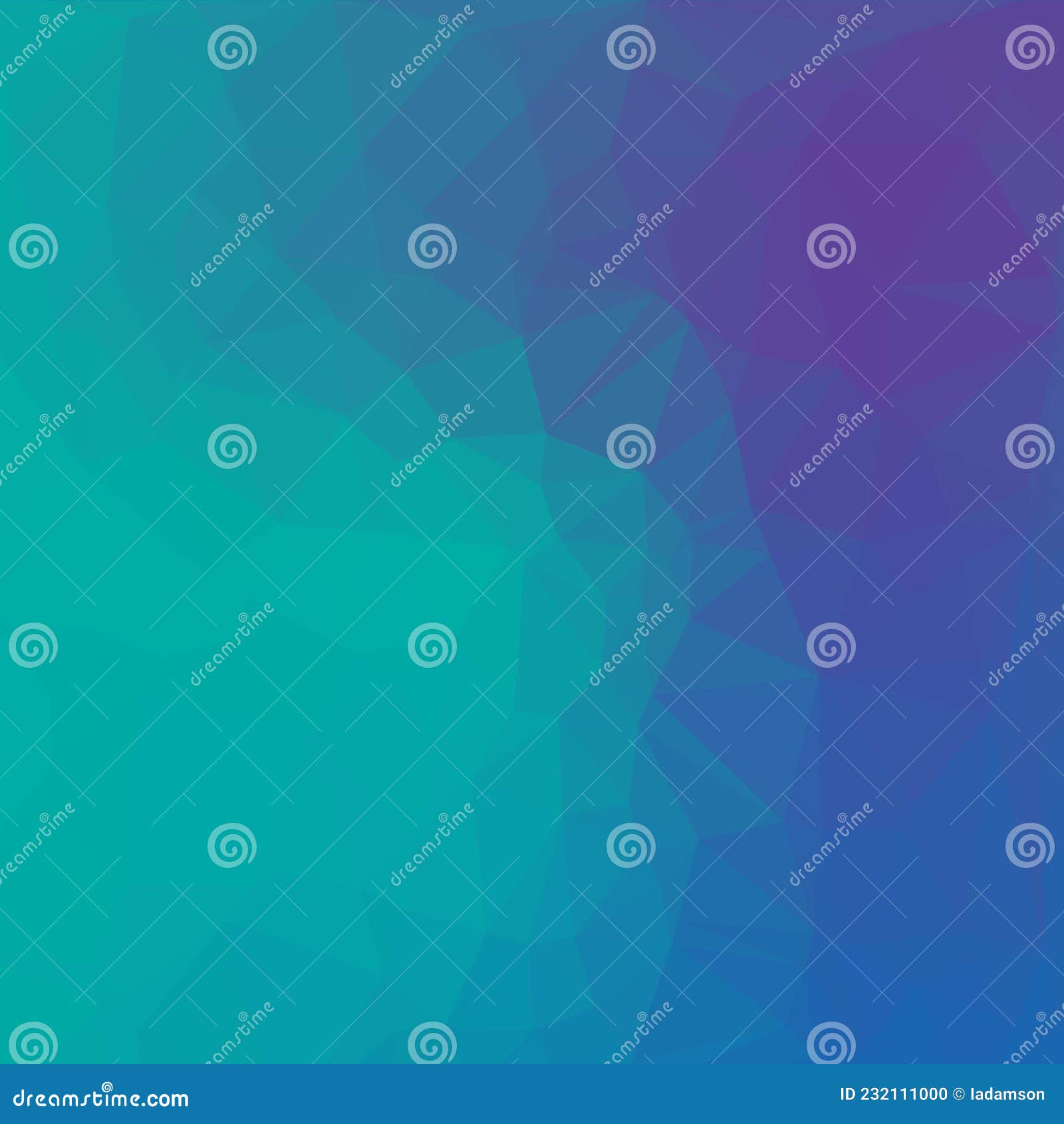 Poligonal Blue and Mint Background Stock Vector - Illustration of ...