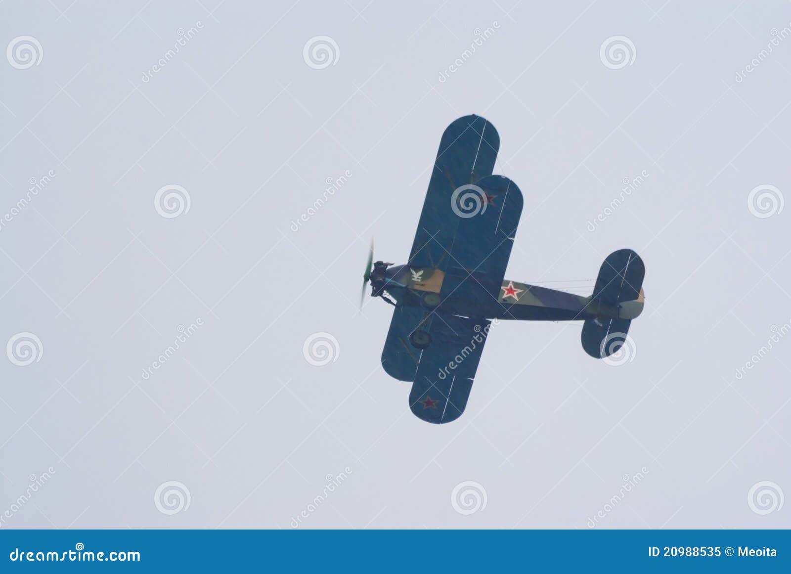 Polikarpov Po-2 biplane editorial image. Image of camouflage - 20988535