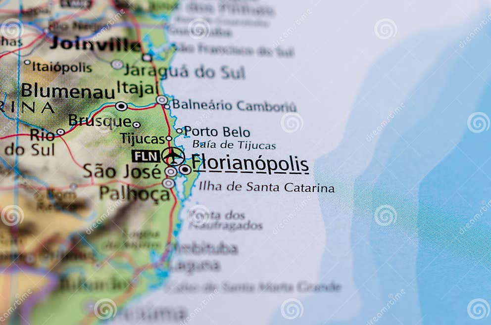 Polis Del ³ De FlorianÃ En Mapa Imagen de archivo - Imagen de situado, papeles: 114078993