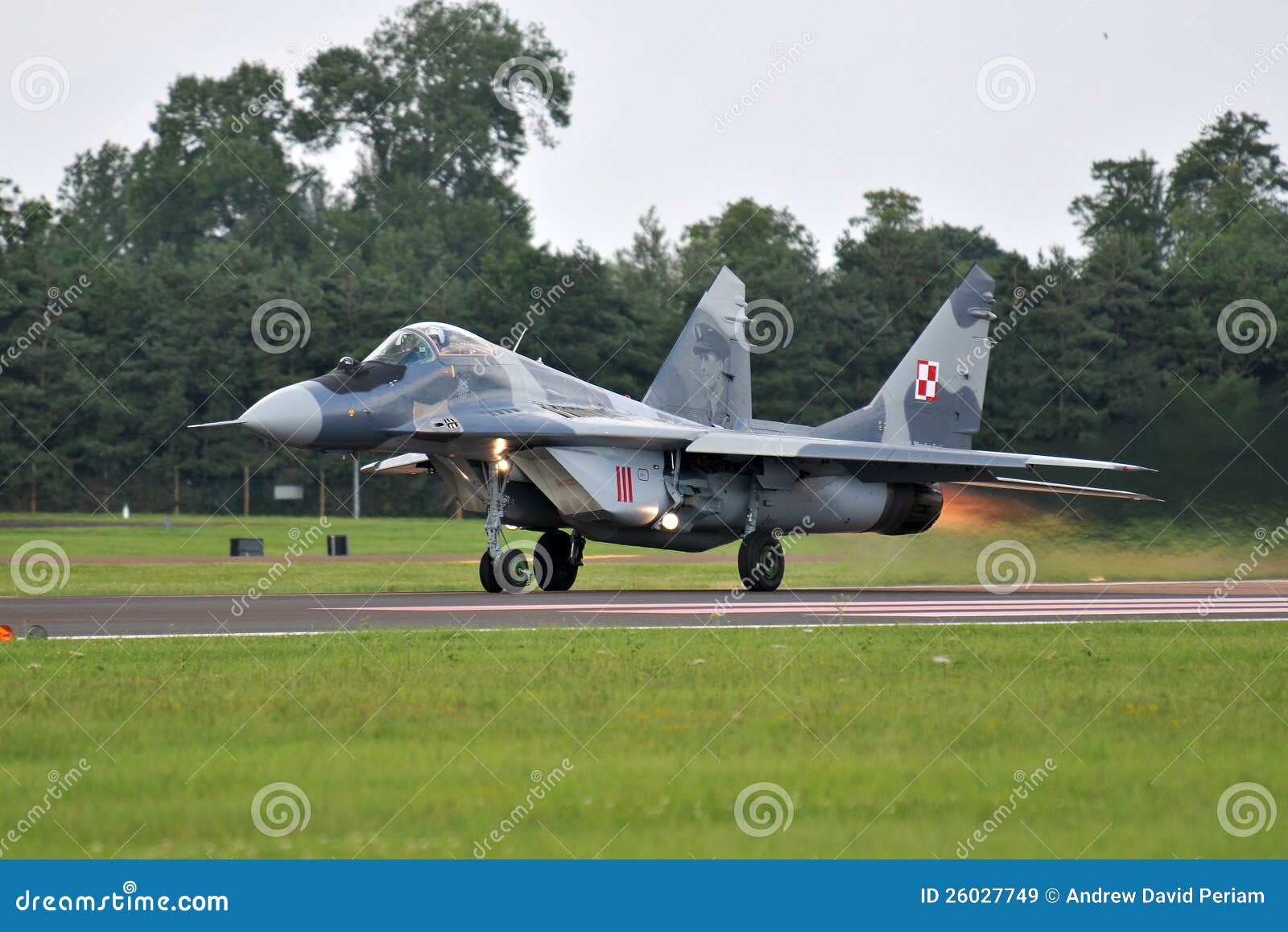 Polish Air Force Mig-29 editorial stock image. Image of military - 26027749