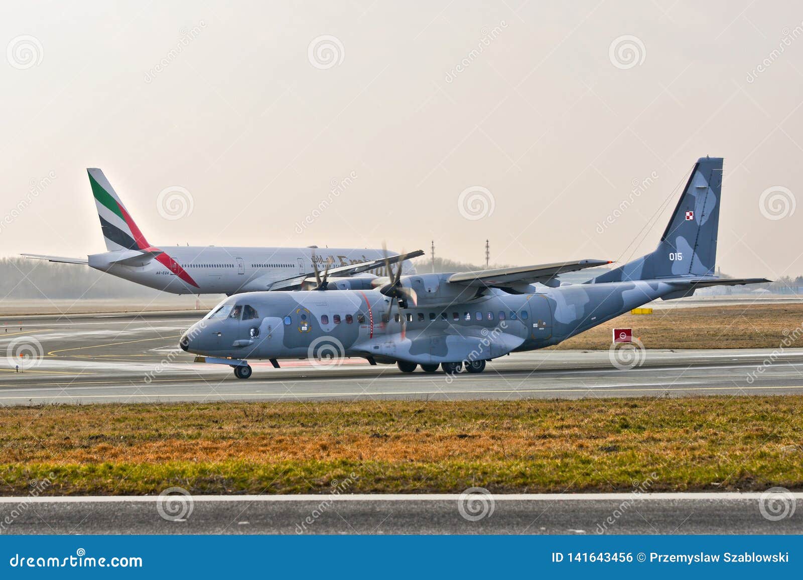 Polish Air Force plane editorial photo. Image of government - 141643456