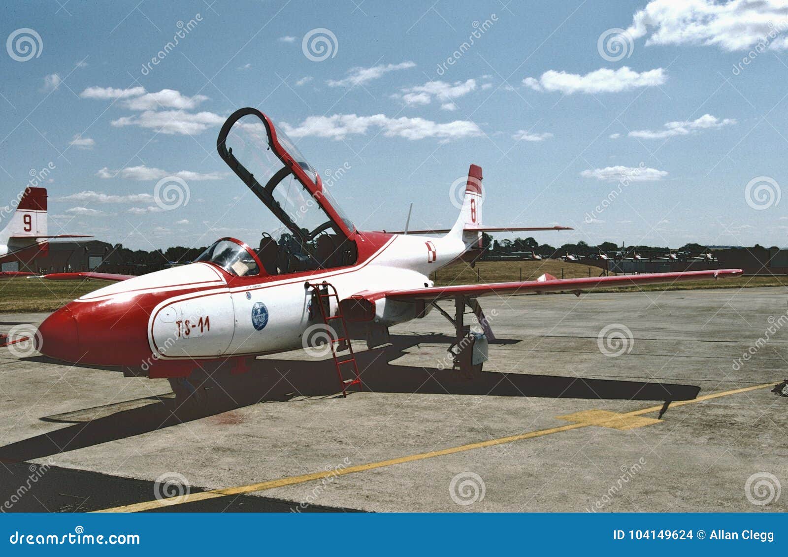 Polish Air Force PLZ Mielec TS-11 Iskra 615 DF Editorial Stock Image ...