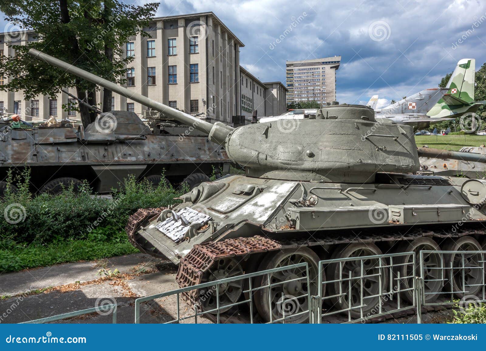 Famous Soviet Medium Tank T-34 85 Editorial Image - Image of museum ...