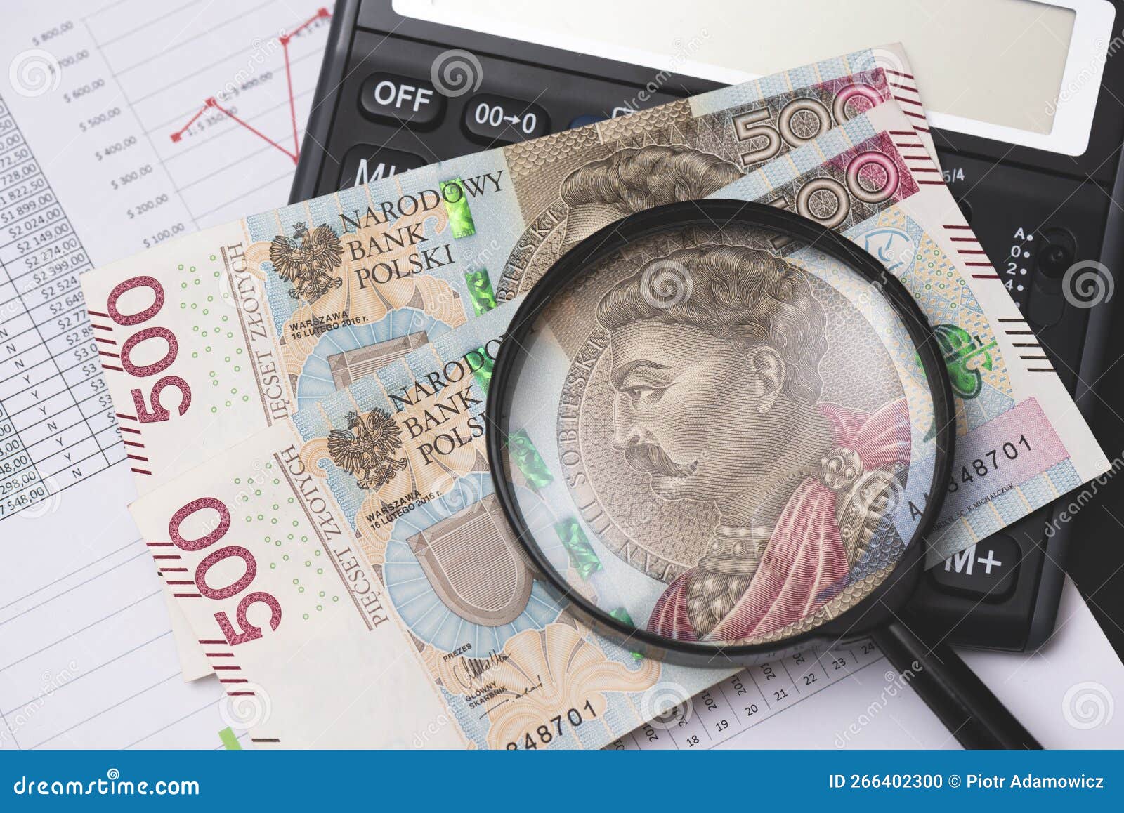 Polish 500 Banknotes, Polish Money Stock Photo - Image of cash, earn ...