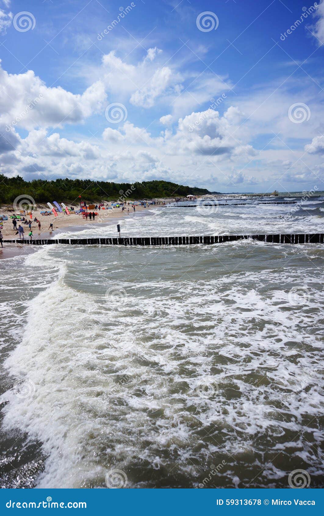 Polish beach stock photo. Image of polish, poland, coast - 59313678