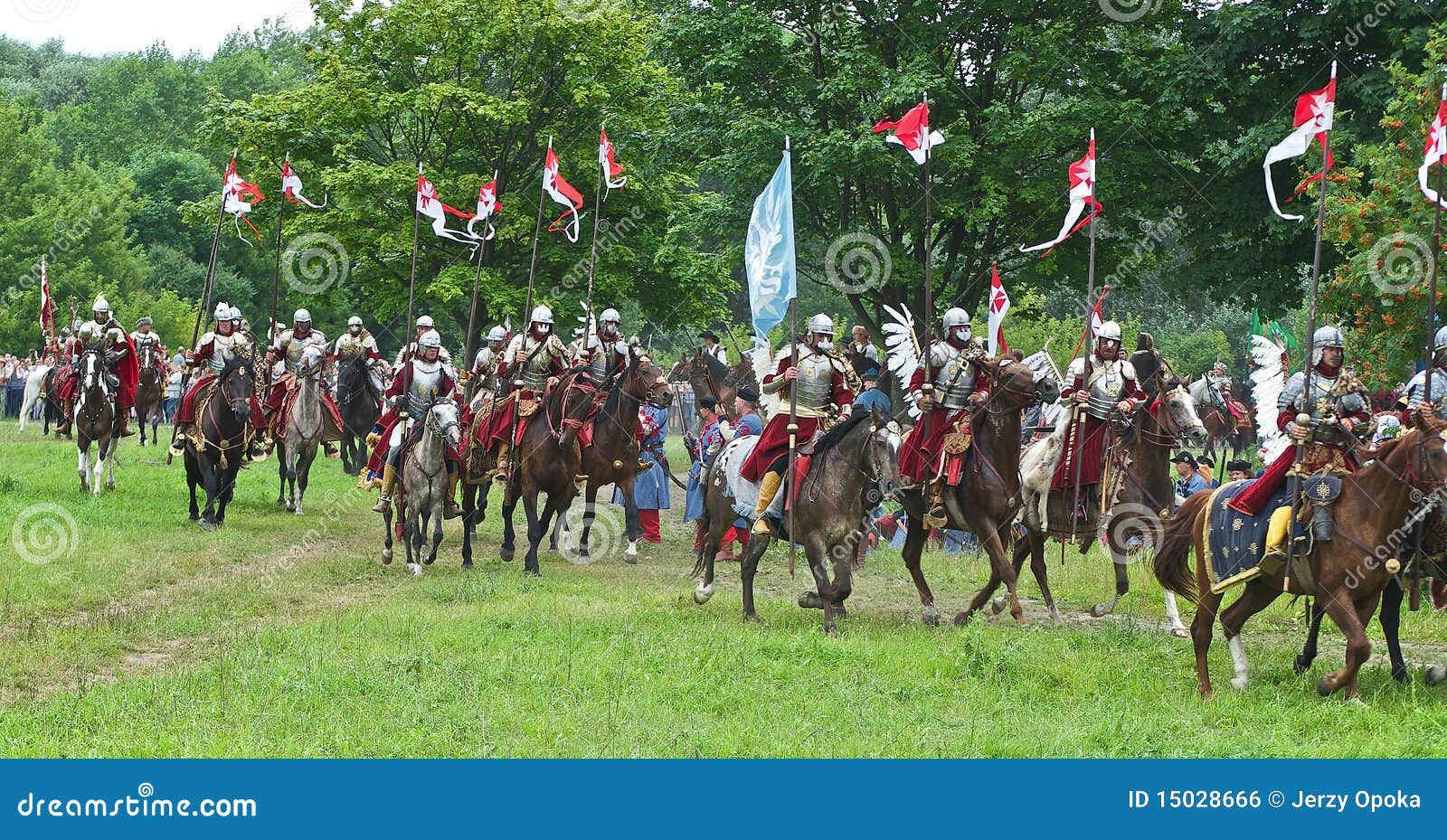 Polish cavalry editorial photo. Image of lithuania, knights - 15028666