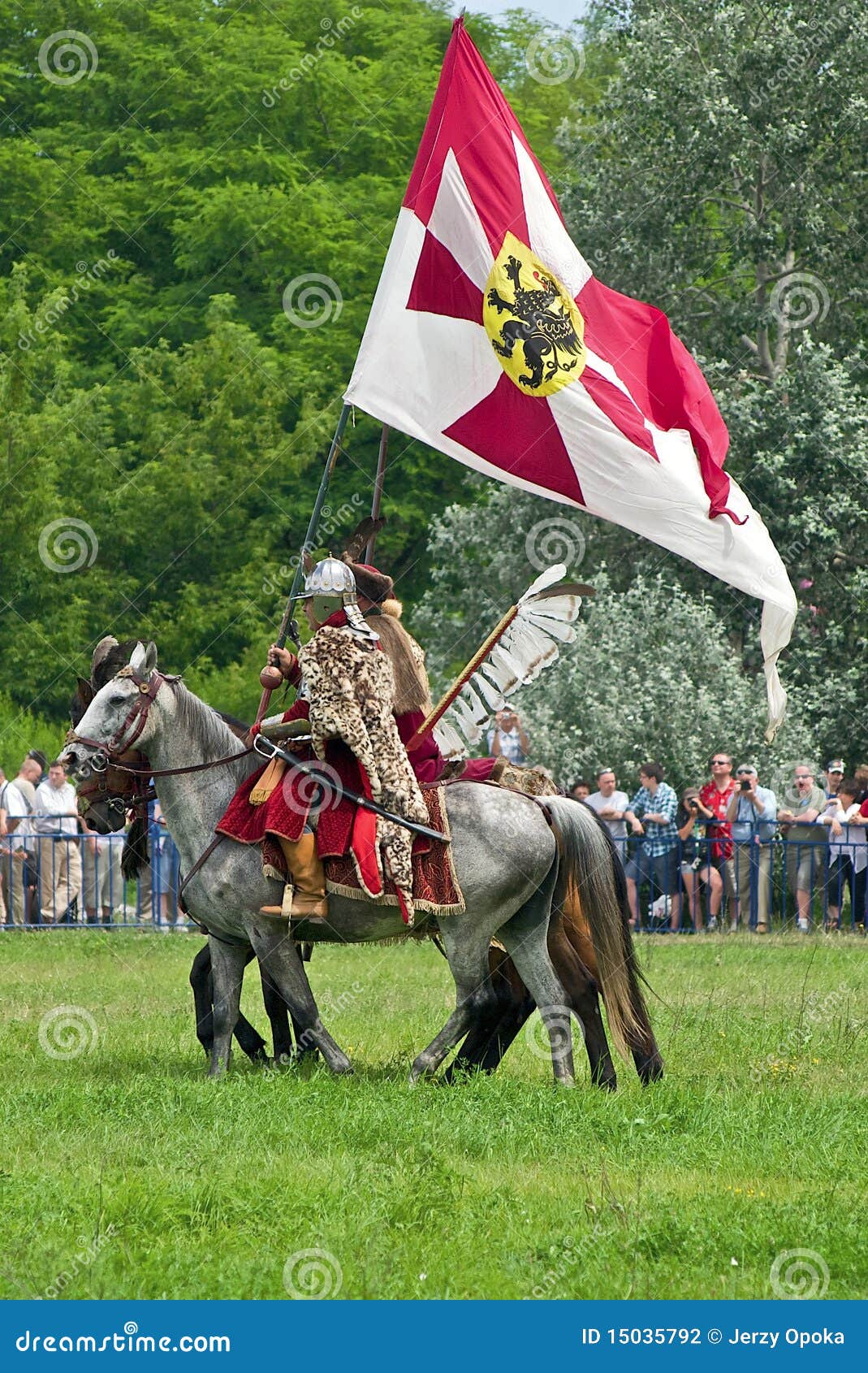 Polish cavalry editorial photography. Image of honor - 15035792