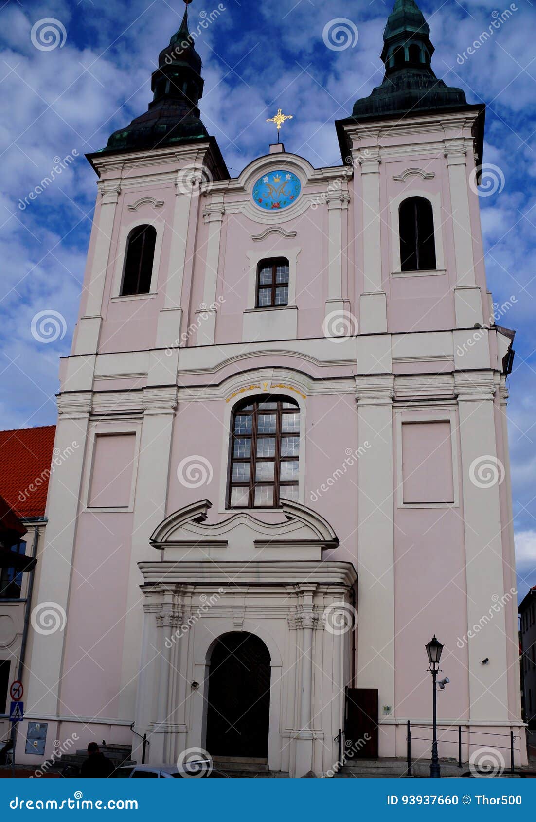 The polish church stock photo. Image of wall, nave, window - 93937660