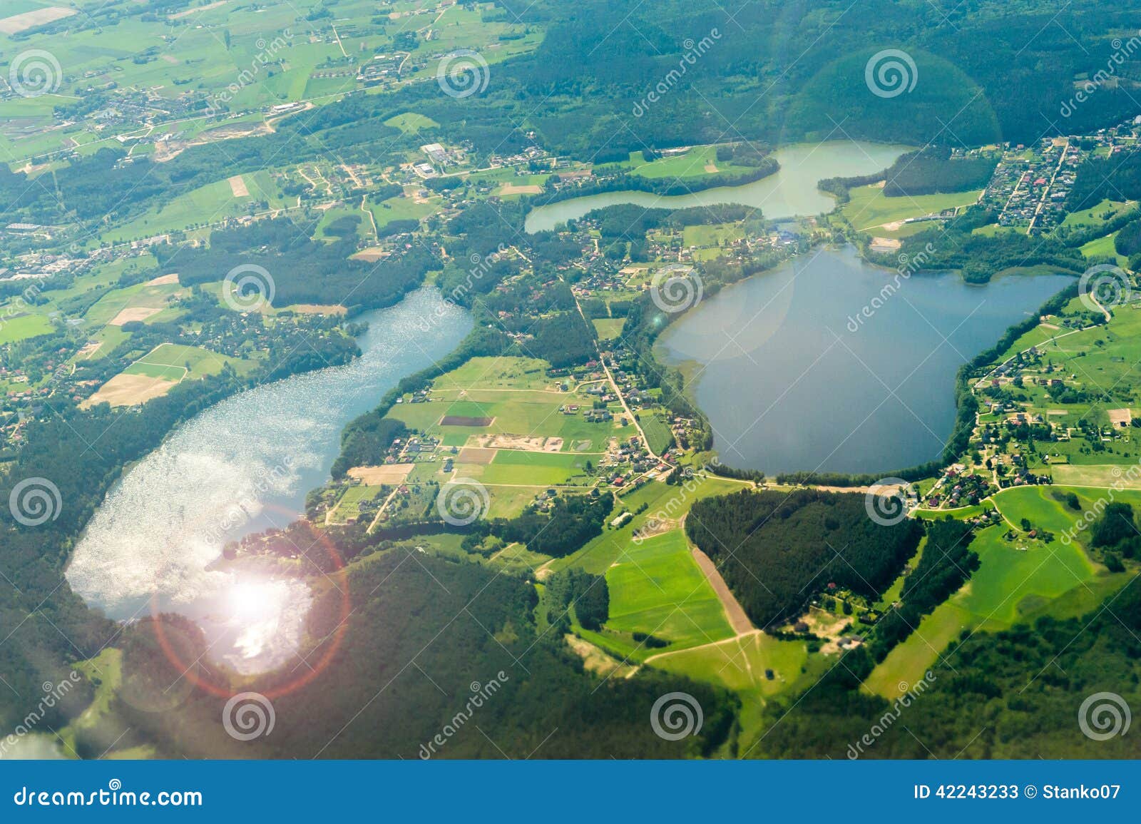 Beautiful aerial landscape stock image. Image of development - 42243233