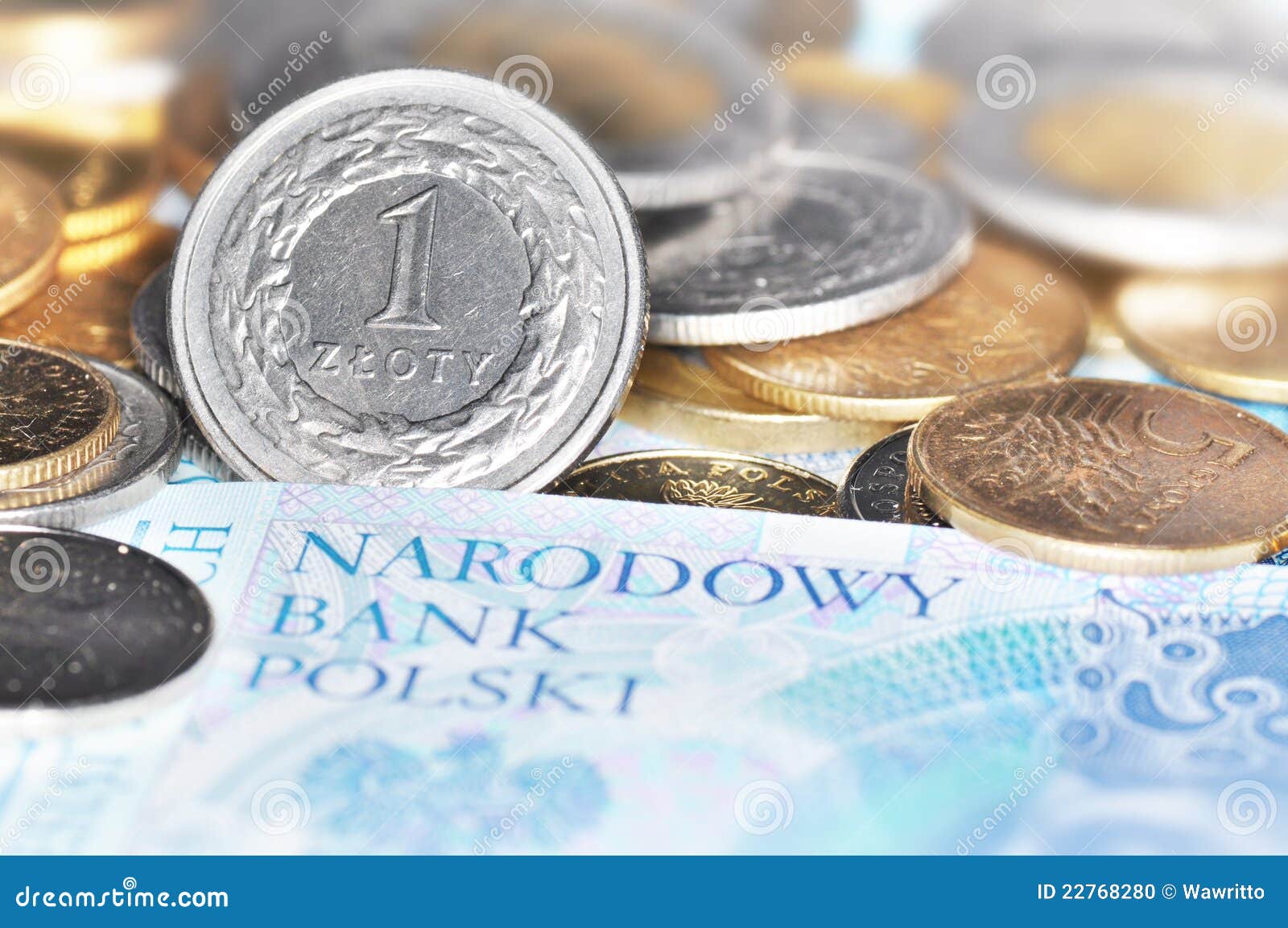 Polish currency (PLN) stock photo. Image of business - 22768280