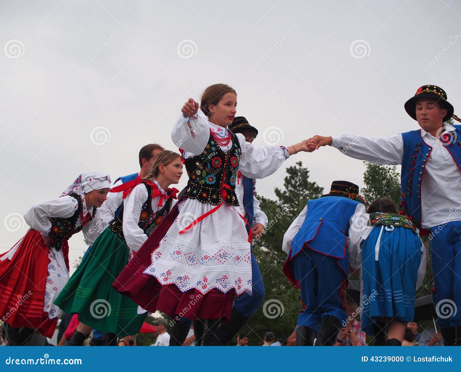 Polish Dancers editorial image. Image of dance, traditional - 43239000