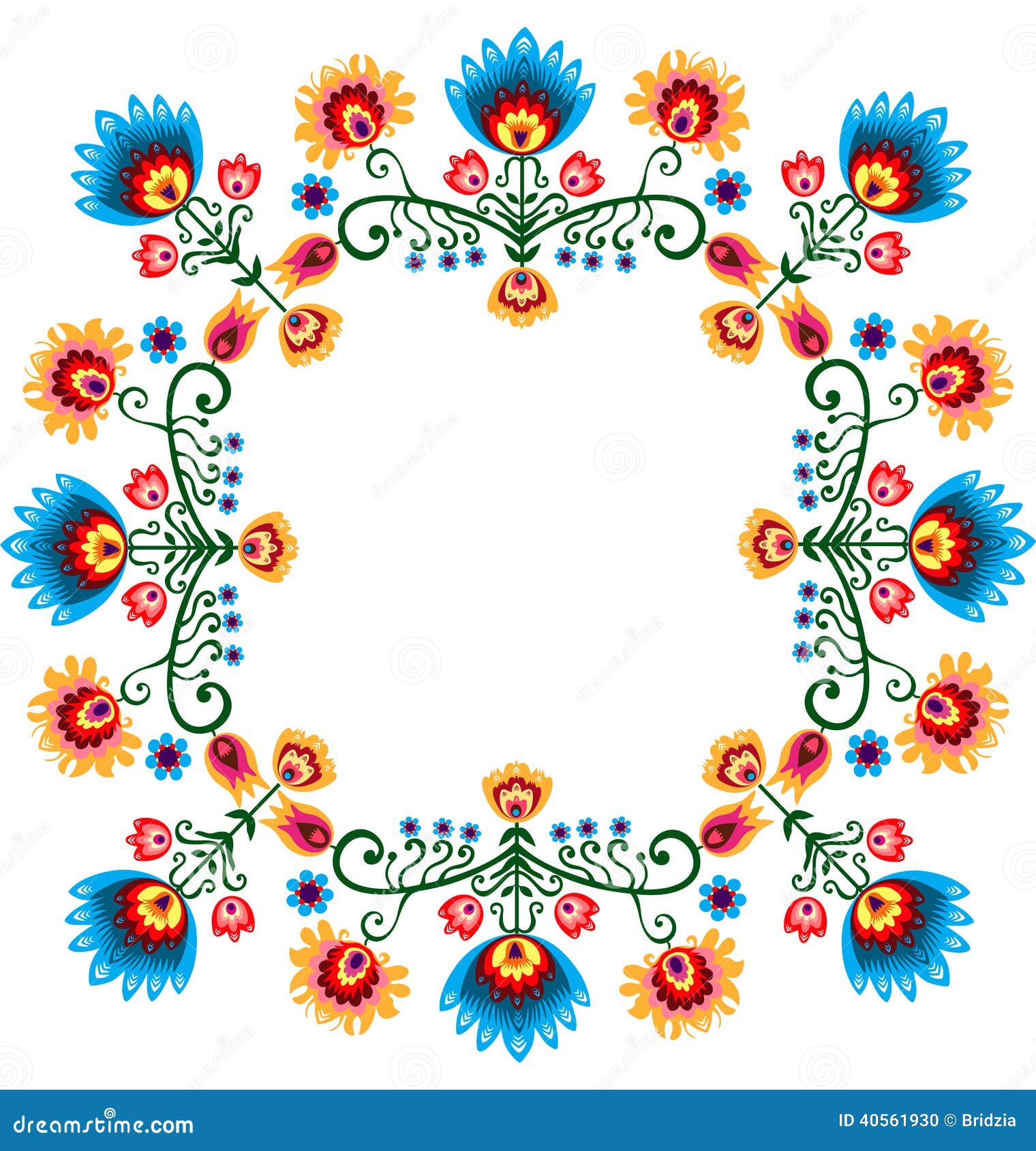 Polish Design Inspiration stock vector. Illustration of postcard - 40561930