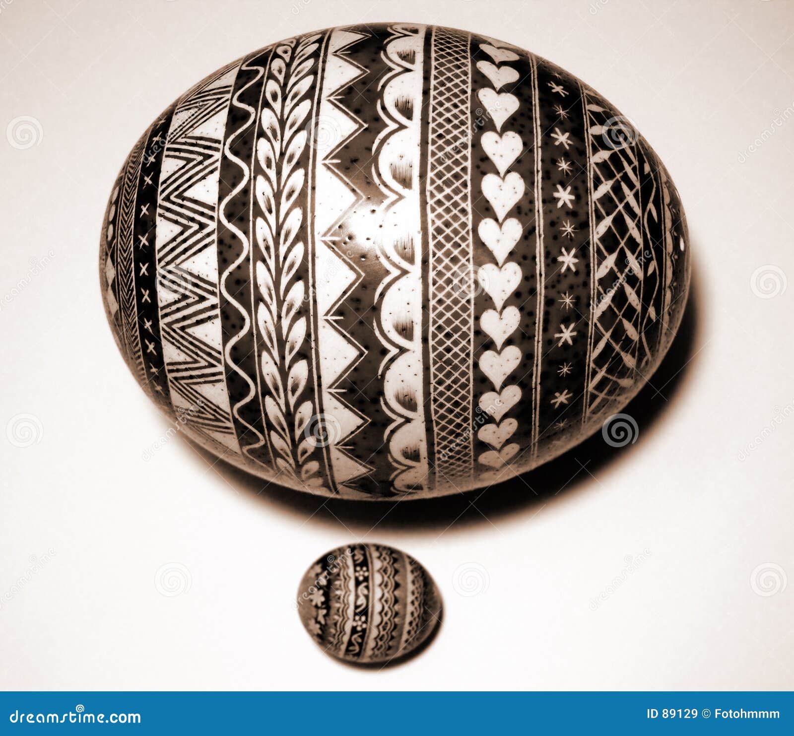 Polish Easter ostrich egg stock image. Image of color, homemade - 89129