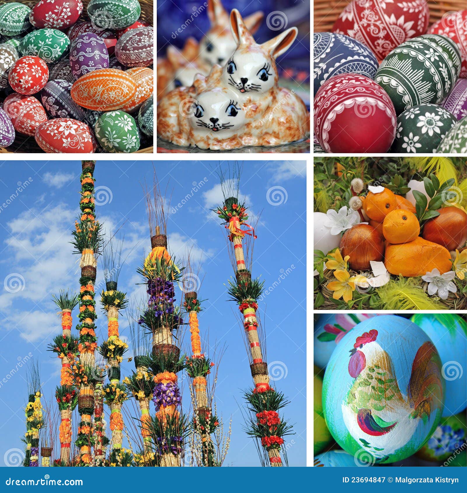Polish Easter traditions stock image. Image of eggs, folklore - 23694847