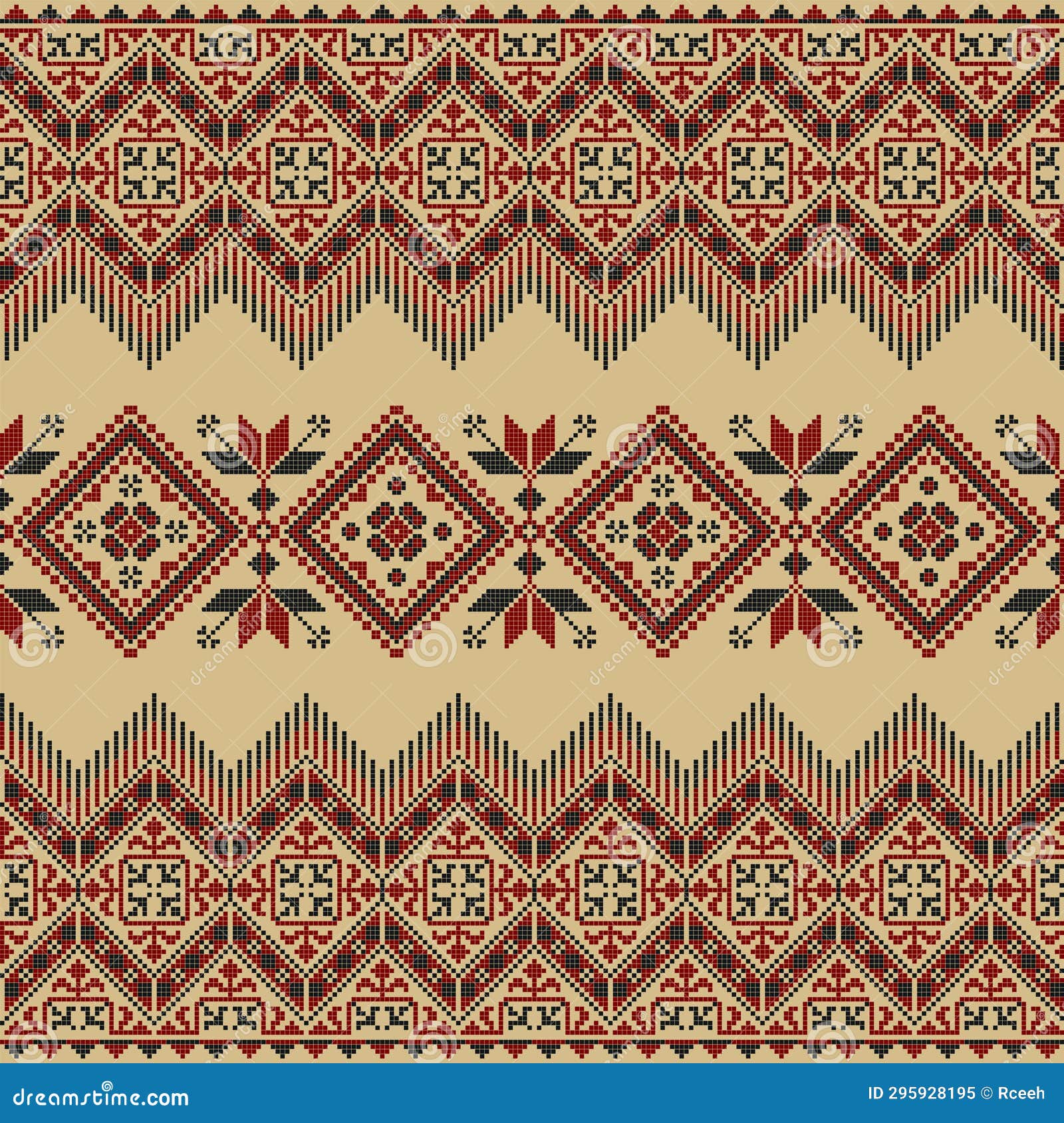 Polish Embroidery Pattern 5 Stock Vector - Illustration of eastern ...