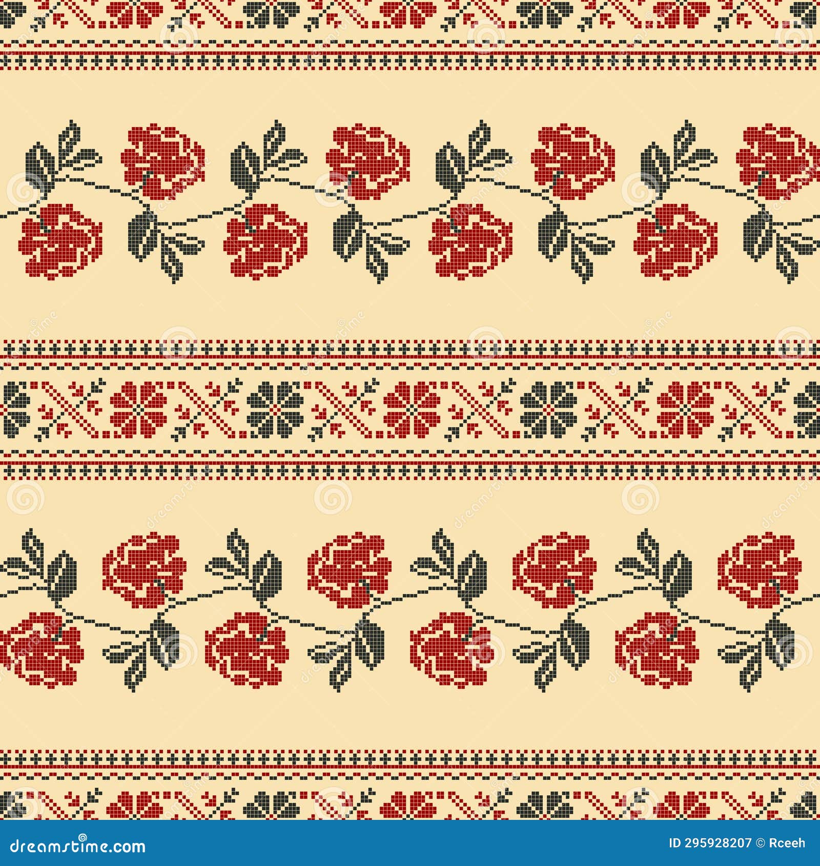 Polish Embroidery Pattern 9 Stock Vector - Illustration of fashion ...