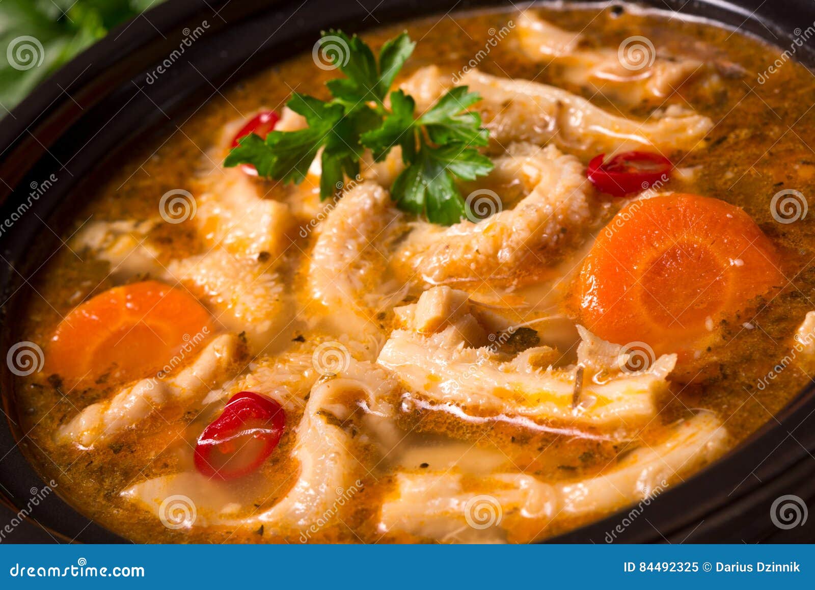 Polish Flaczki stock image. Image of napkin, food, deliciousness - 84492325